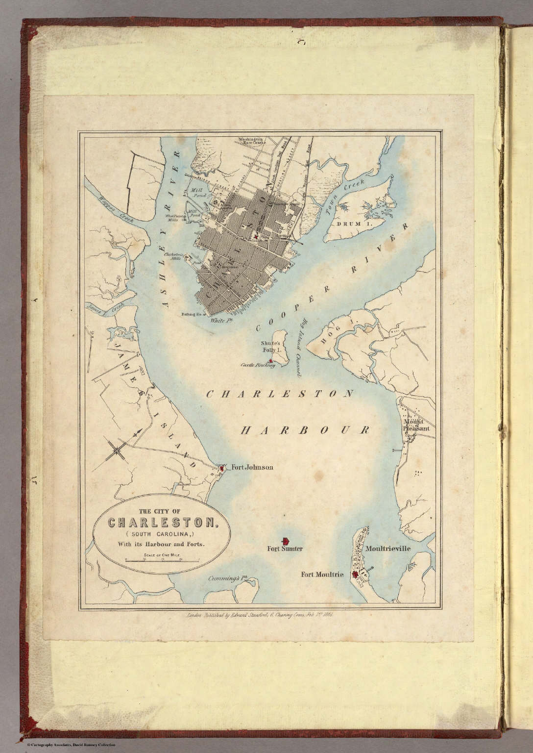 City of Charleston. - David Rumsey Historical Map Collection