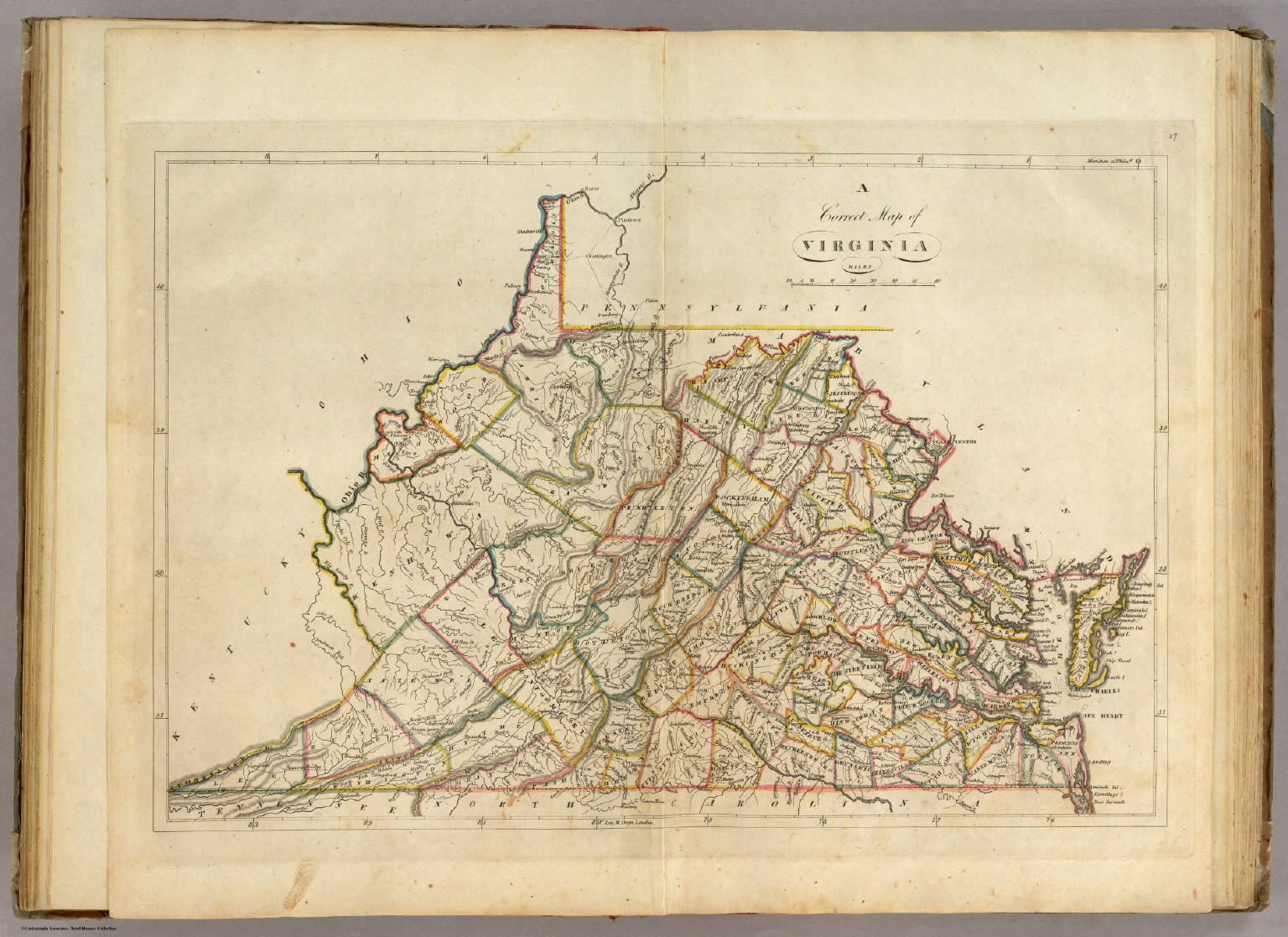 Map of Virginia. - David Rumsey Historical Map Collection