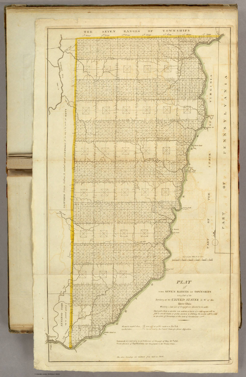 Territory of the United States N.W. of the River Ohio. - David Rumsey ...