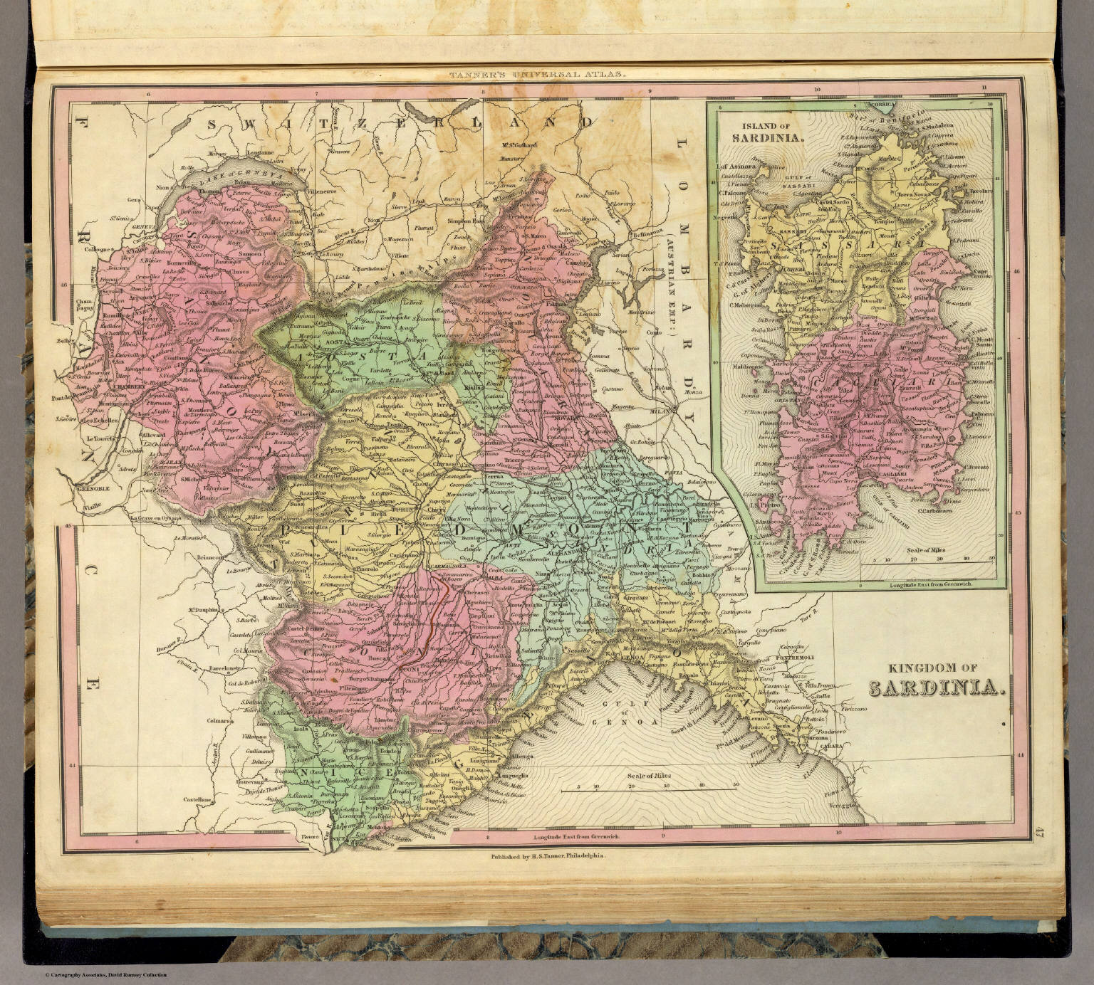 Kingdom of Sardinia. - David Rumsey Historical Map Collection