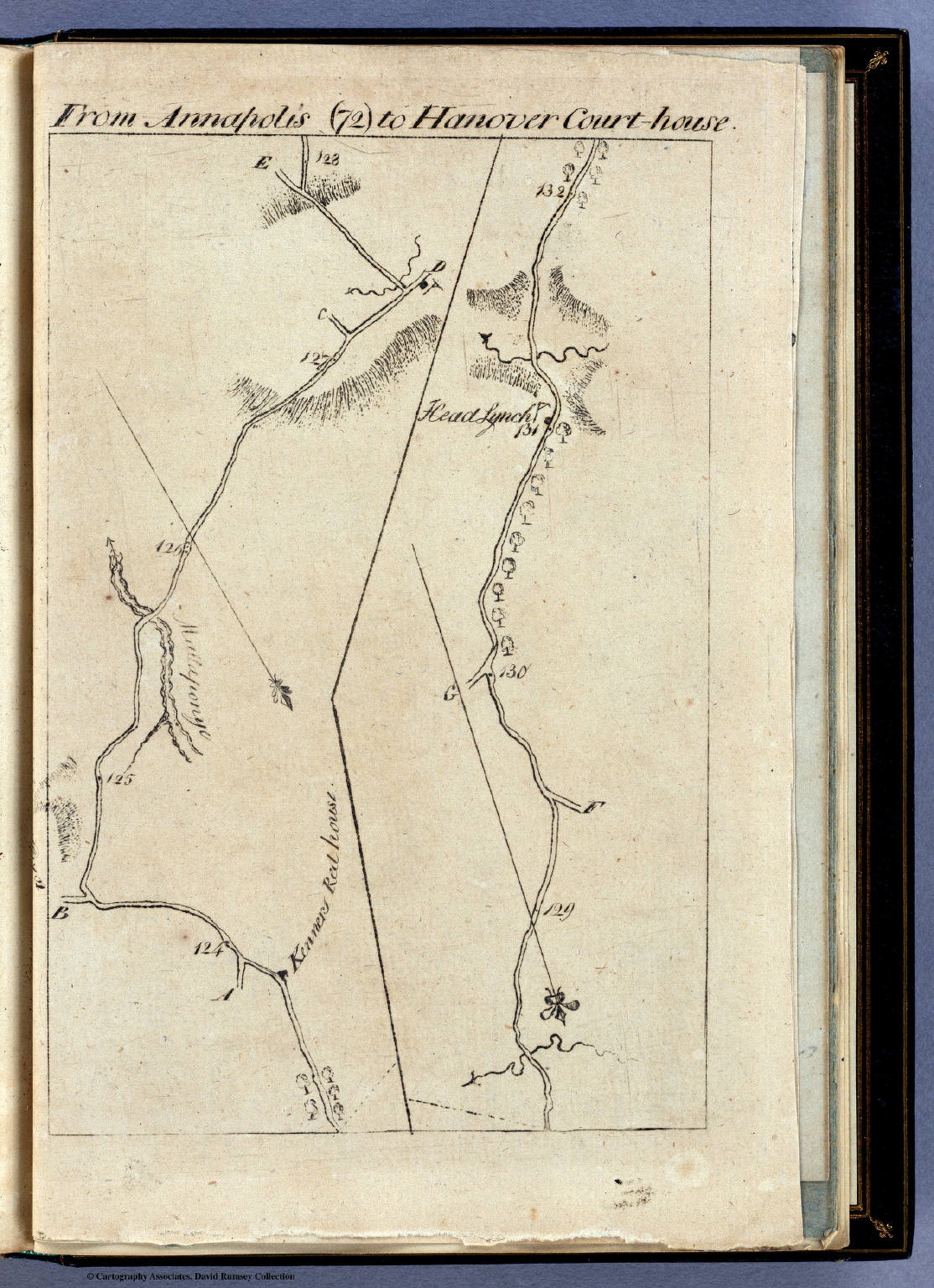 From Annapolis to Hanover Court-house (72). - David Rumsey Historical ...