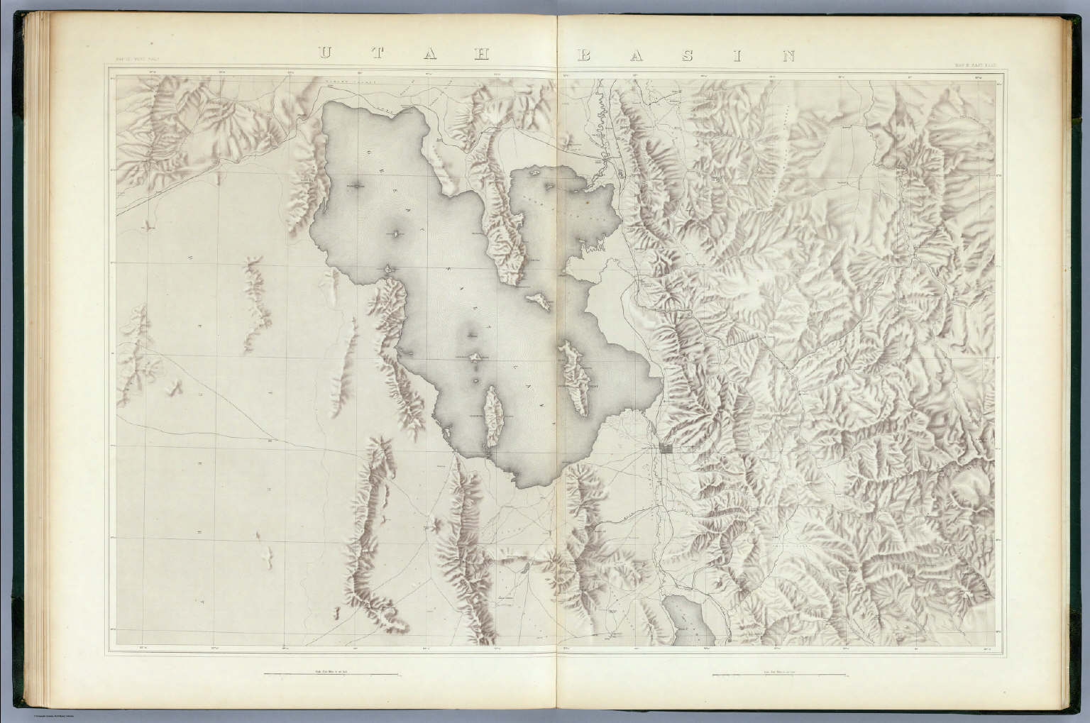 Utah Basin. (Topographical) - David Rumsey Historical Map Collection