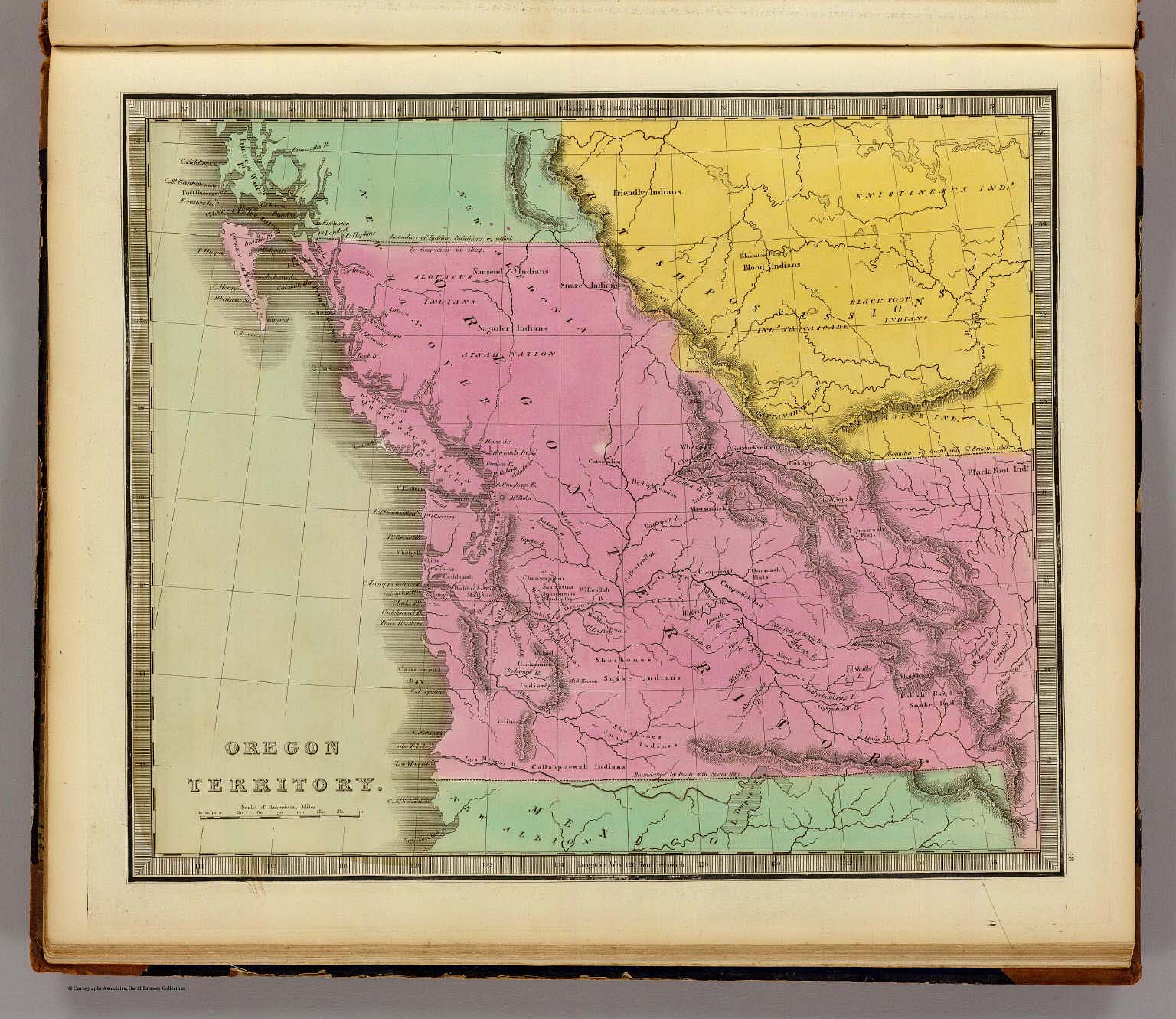 Oregon Territory. - David Rumsey Historical Map Collection