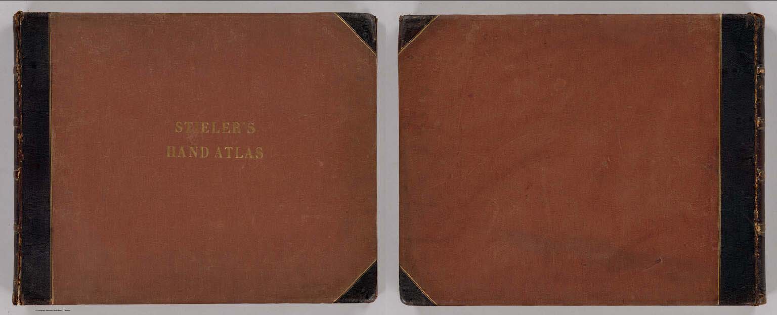 Cover: Hand Atlas uber alle Theile der Erde und uber das Weltgebaude ...