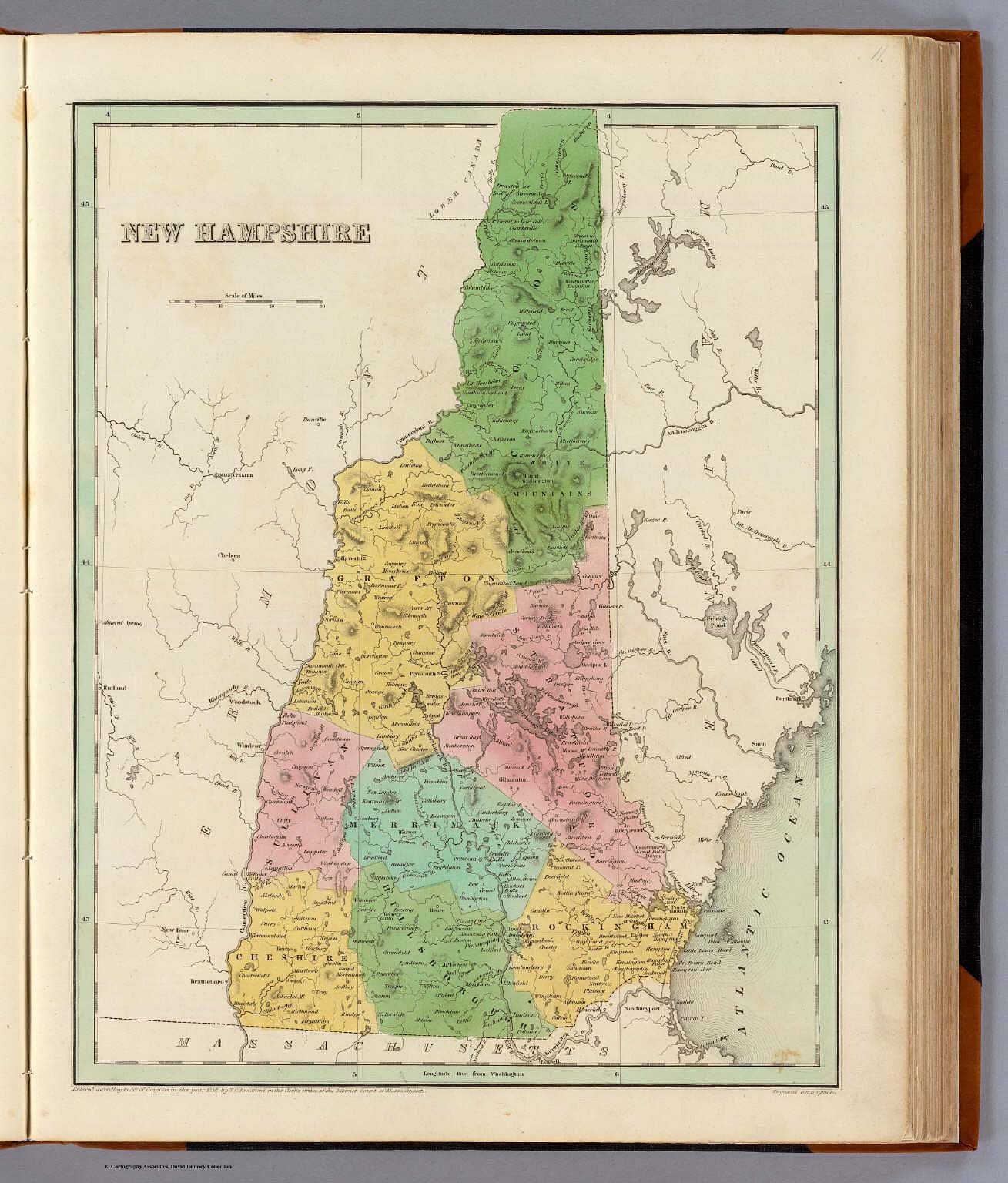 New Hampshire. - David Rumsey Historical Map Collection