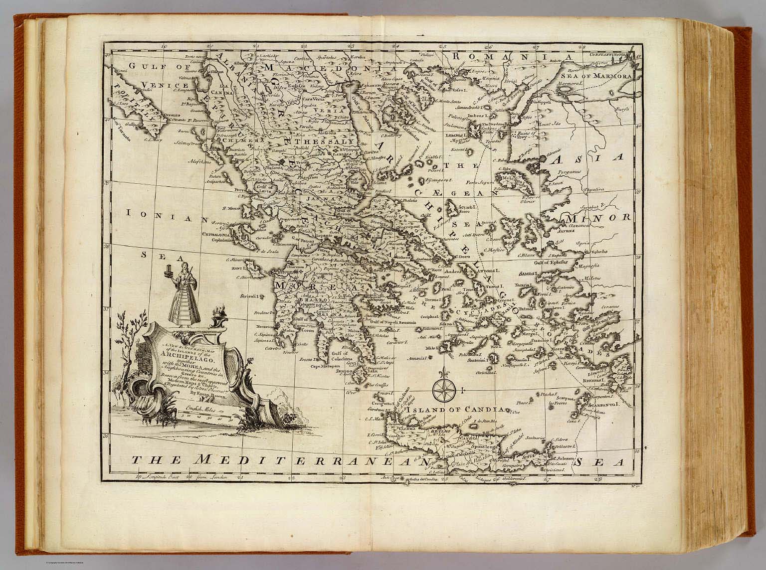 Morea, Greece. - David Rumsey Historical Map Collection