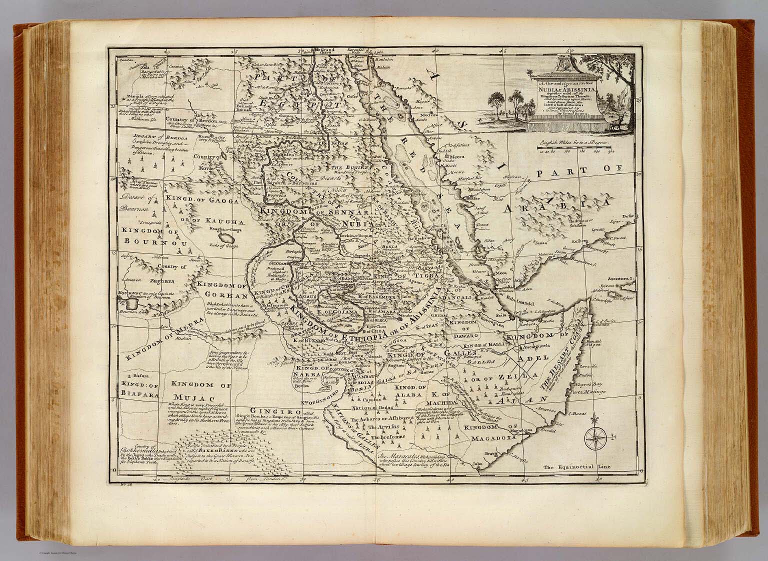 Nubia & Abissinia. - David Rumsey Historical Map Collection