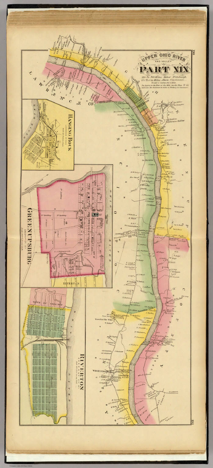 Upper Ohio River and Valley part XIX, 329 to 346 miles below Pittsburgh ...