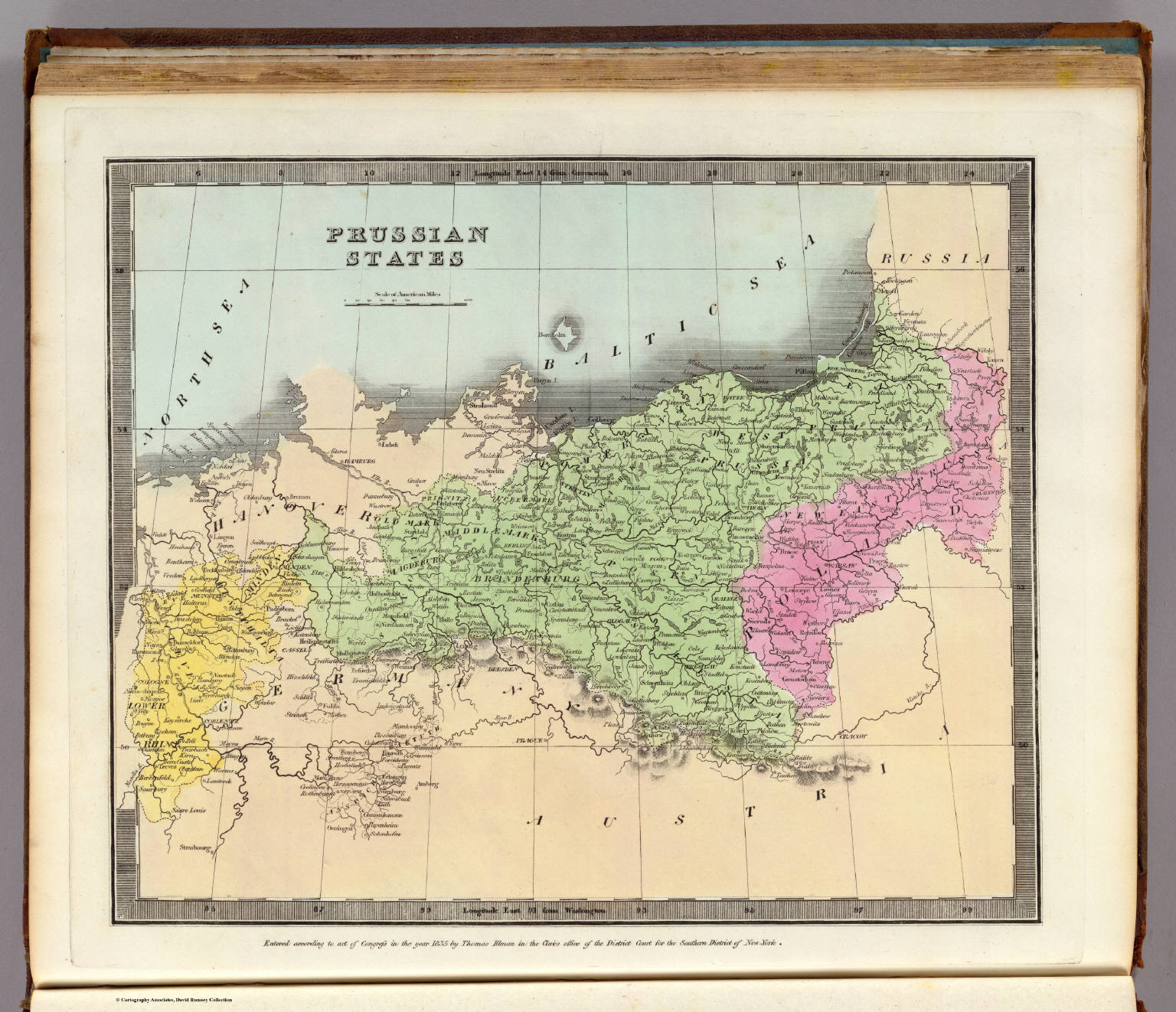 Prussian States. - David Rumsey Historical Map Collection
