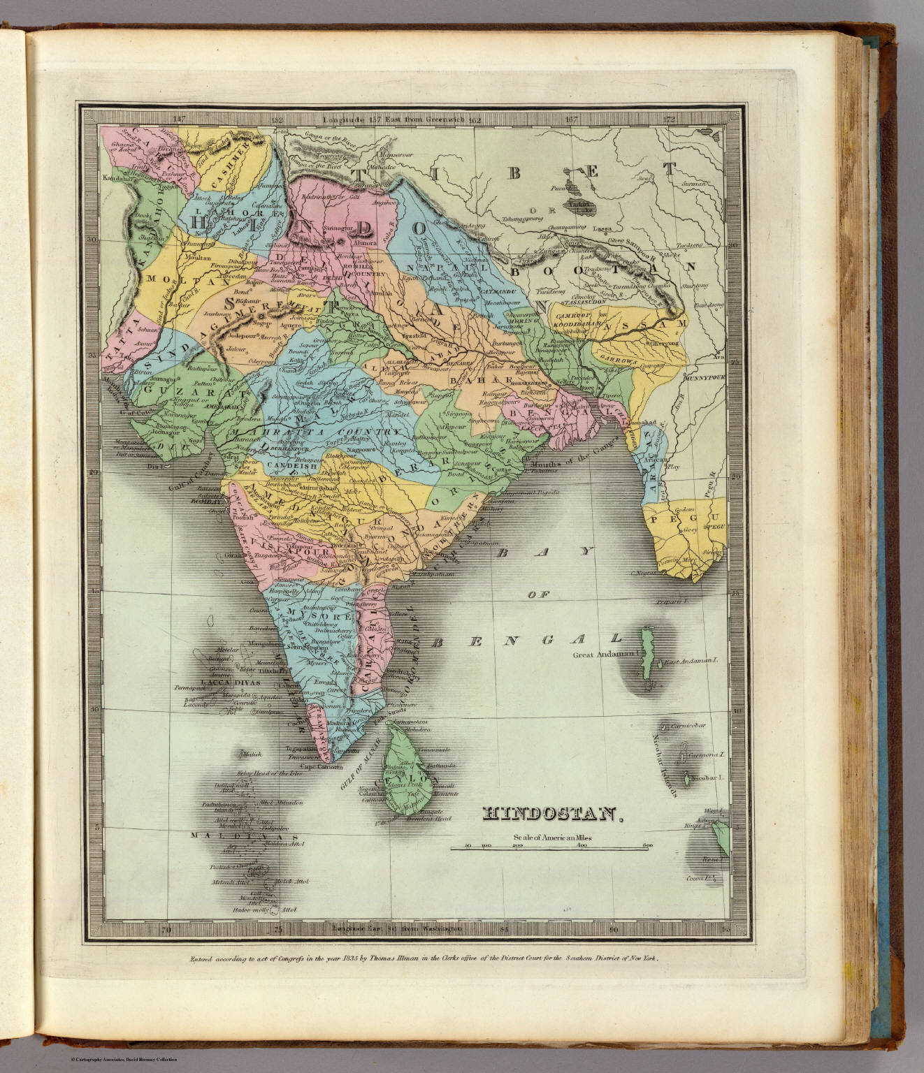 Hindostan. - David Rumsey Historical Map Collection