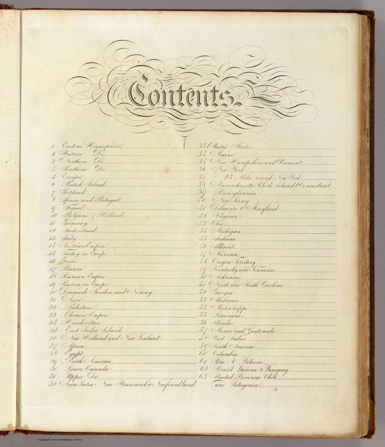 Contents: New universal atlas. - David Rumsey Historical Map Collection