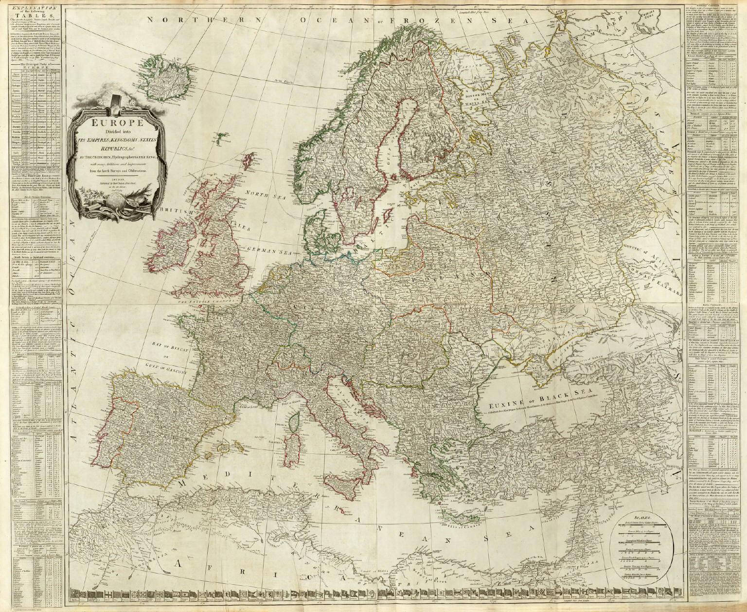 Composite: Europe. - David Rumsey Historical Map Collection