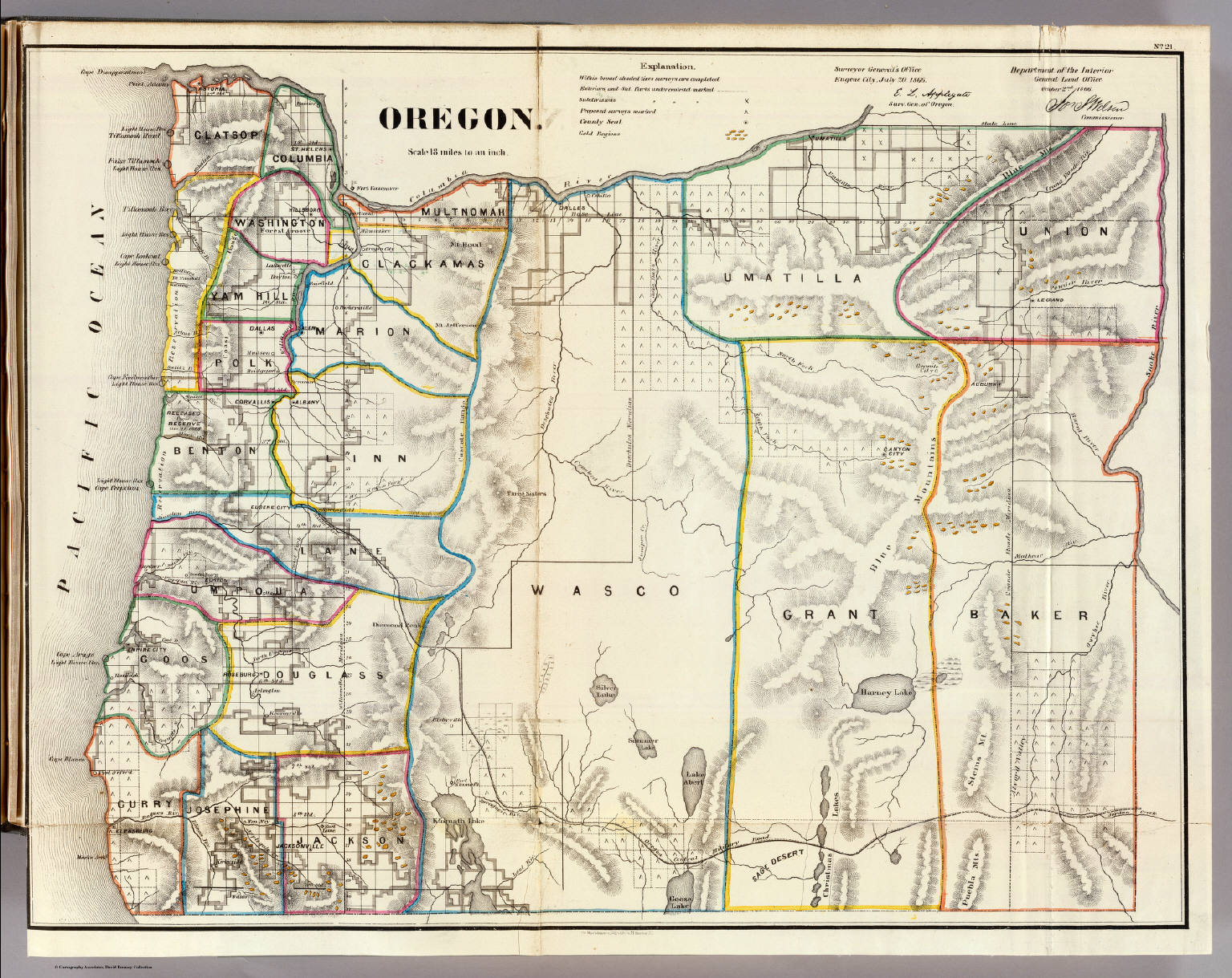 Oregon. - David Rumsey Historical Map Collection