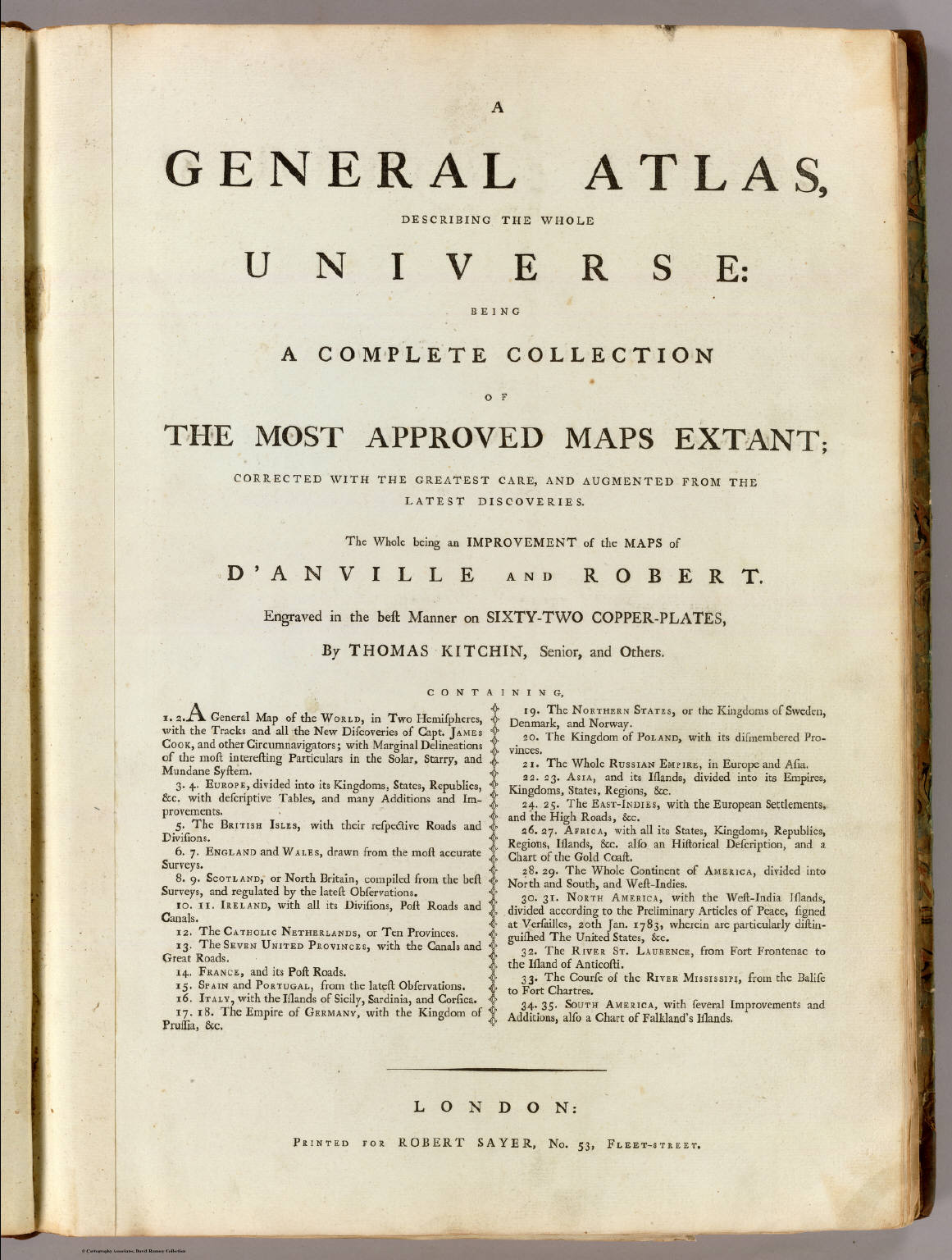 Title Page: General atlas. - David Rumsey Historical Map Collection