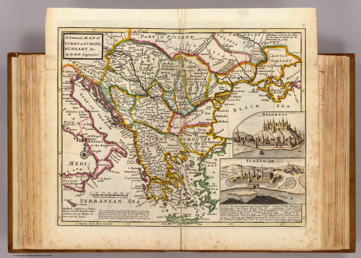 A general map of Turkey in Europe, Hungary &c. - David Rumsey ...