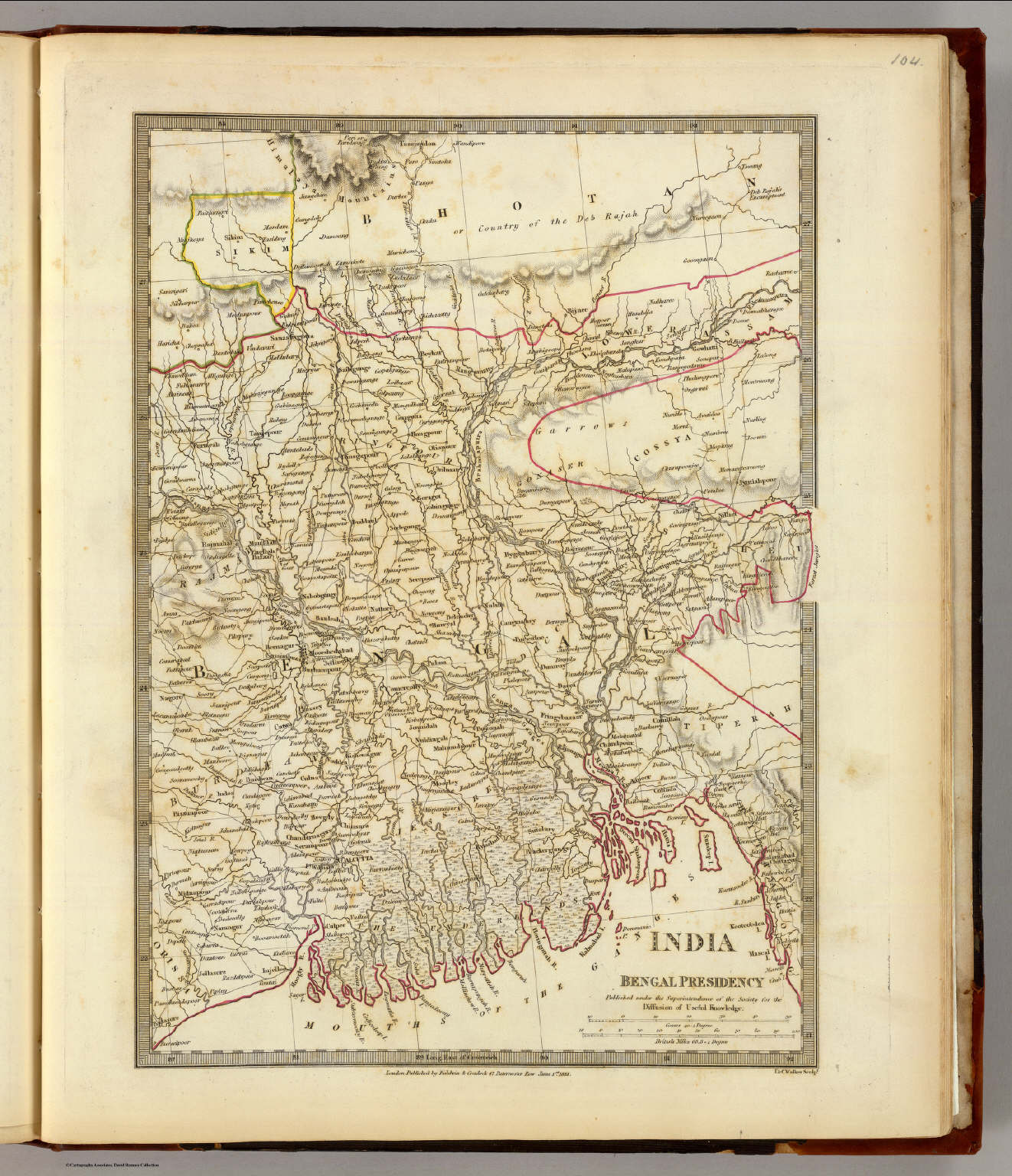 India VIII. Bengal Presidency. - David Rumsey Historical Map Collection
