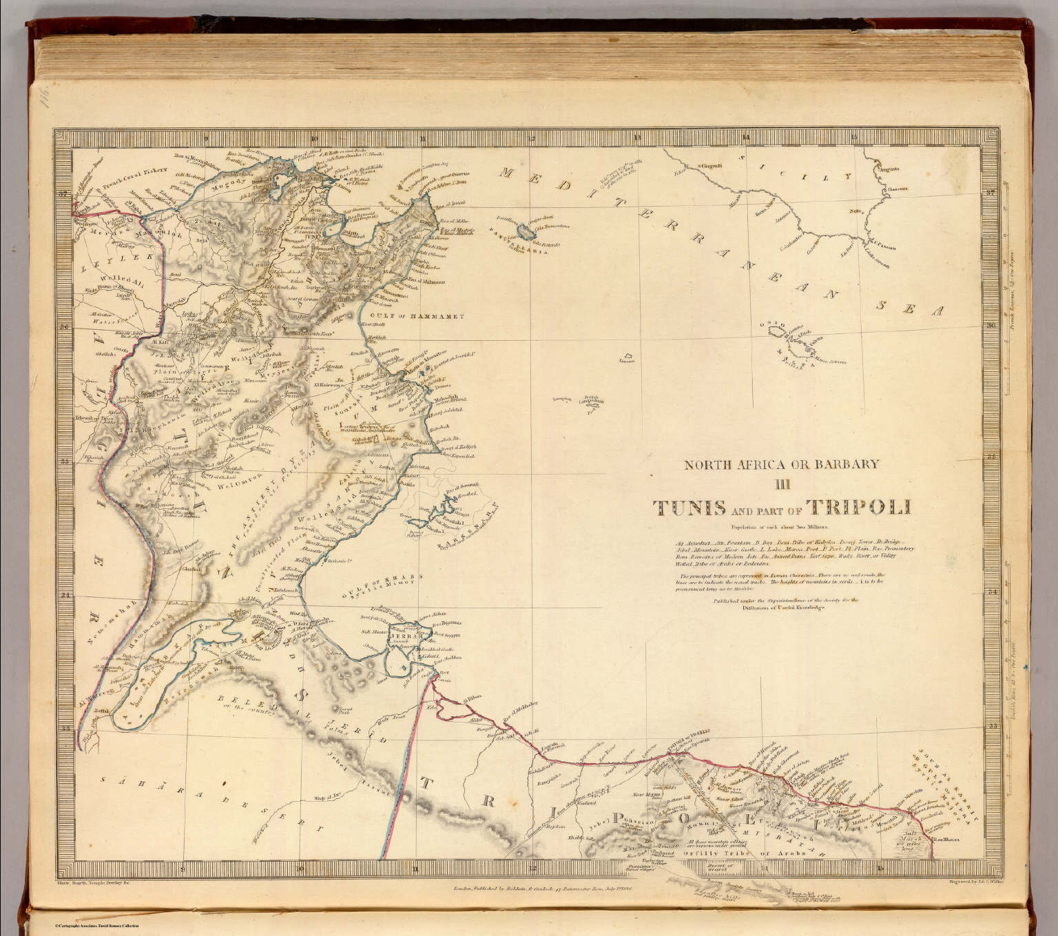 Tunis, Tripoli. - David Rumsey Historical Map Collection
