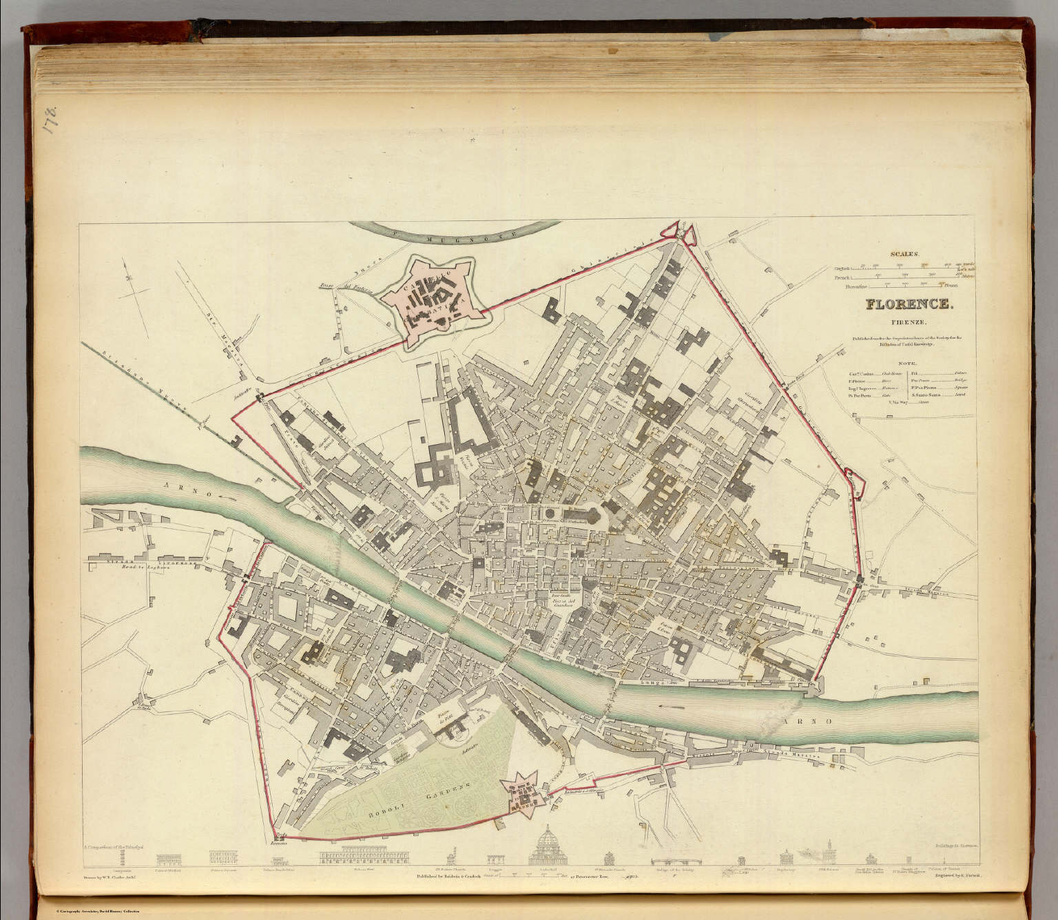 Florence. Firenze. - David Rumsey Historical Map Collection