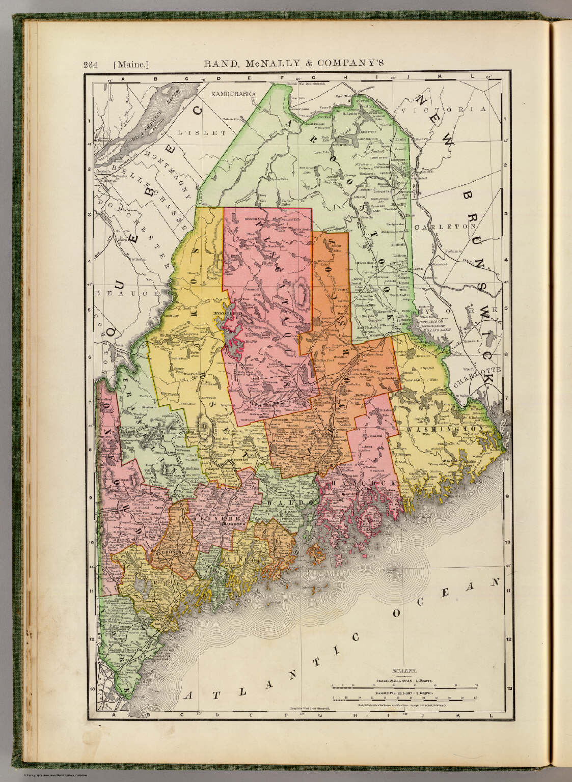 Maine. - David Rumsey Historical Map Collection