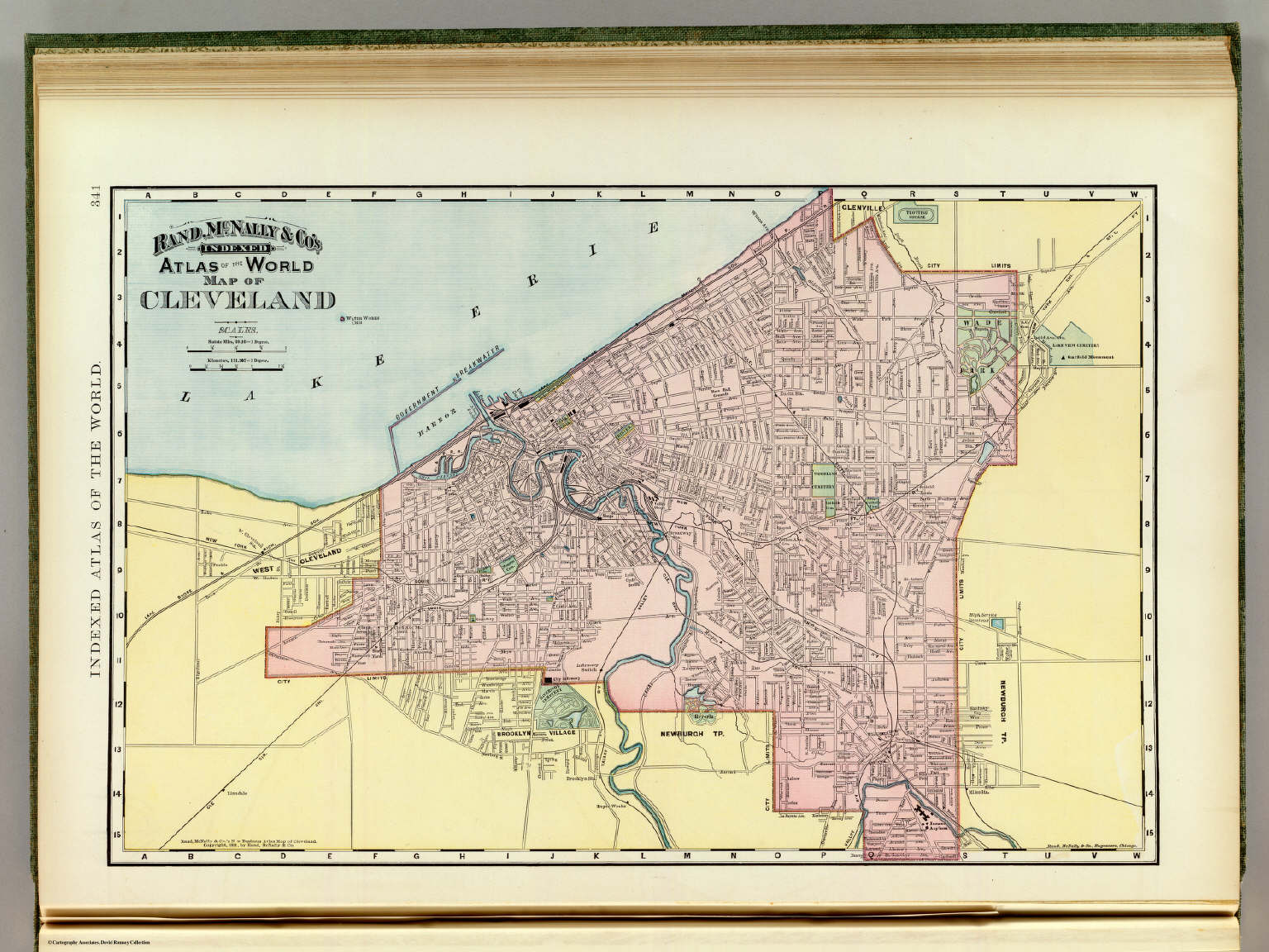 Cleveland. - David Rumsey Historical Map Collection