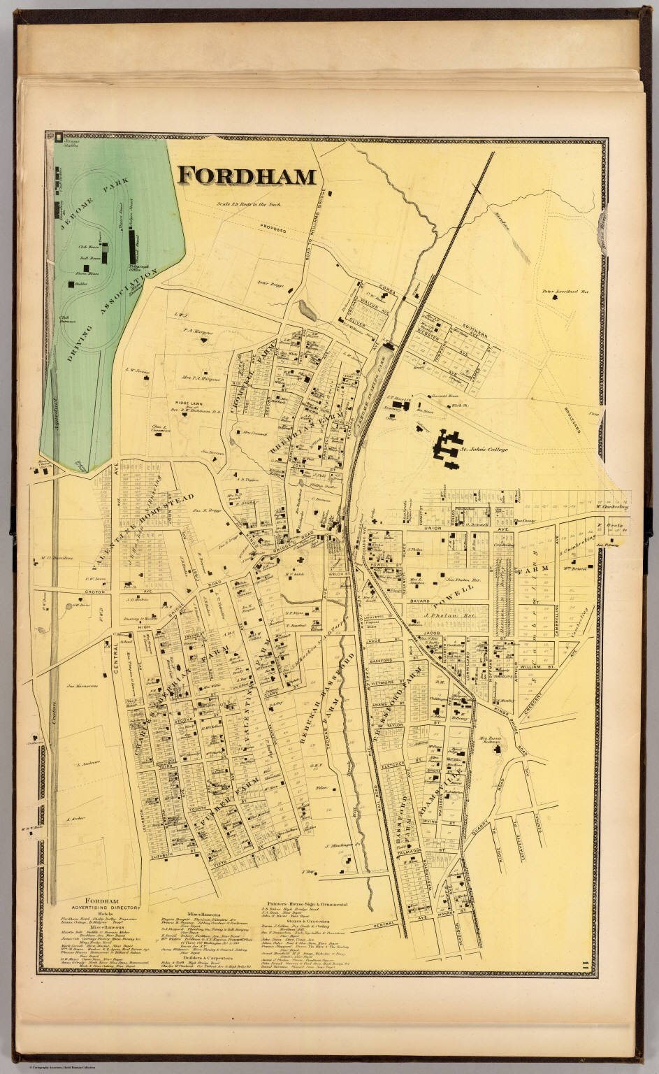 Fordham. - David Rumsey Historical Map Collection