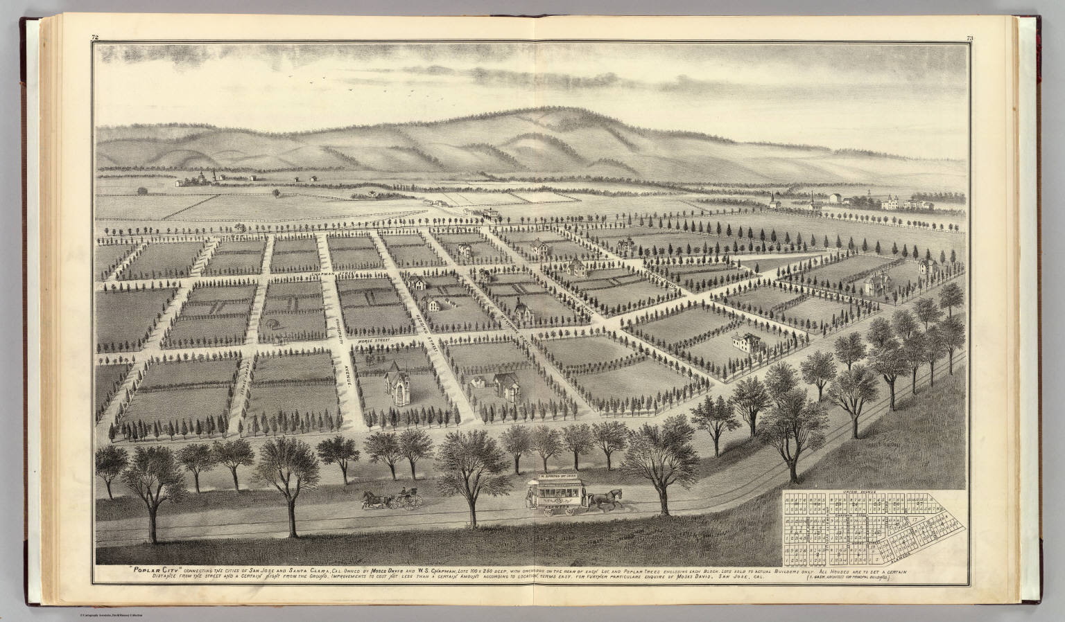 Poplar City. - David Rumsey Historical Map Collection