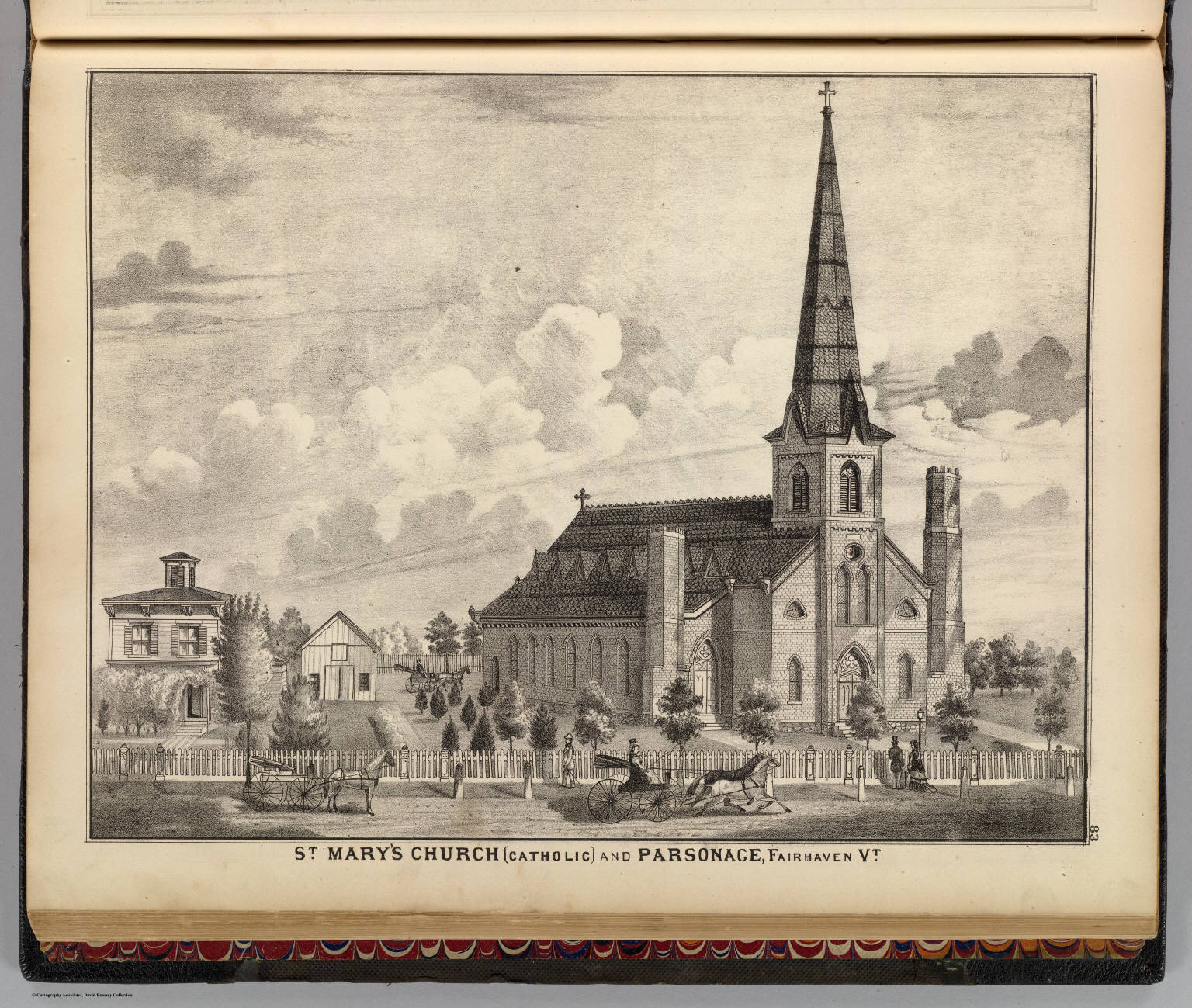 St. Mary's Church, Catholic, and parsonage, Fairhaven, Vt. - David ...