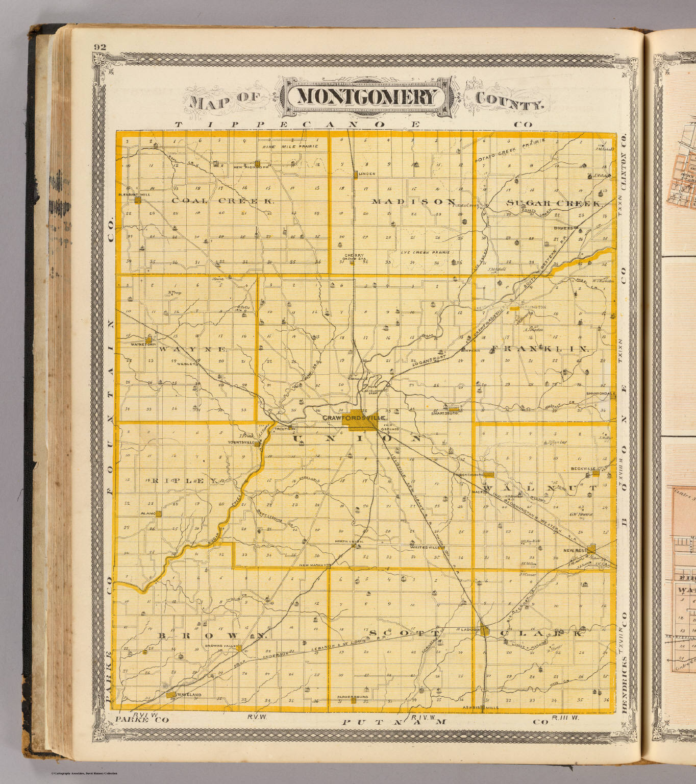 Map of Montgomery County. - David Rumsey Historical Map Collection