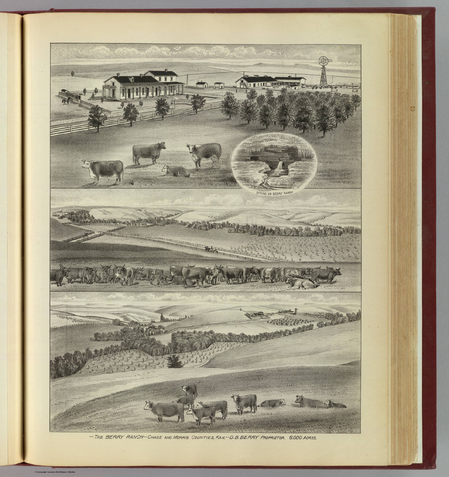 Berry Ranch, Chase and Morris counties, Kan. - David Rumsey Historical ...
