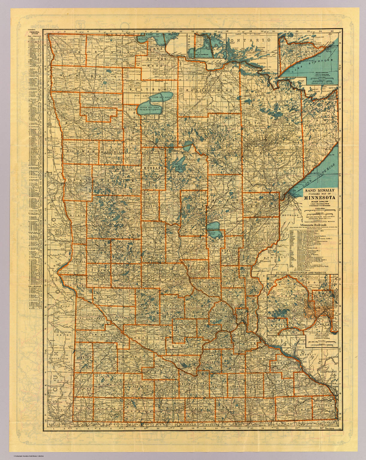 Minnesota standard map - David Rumsey Historical Map Collection