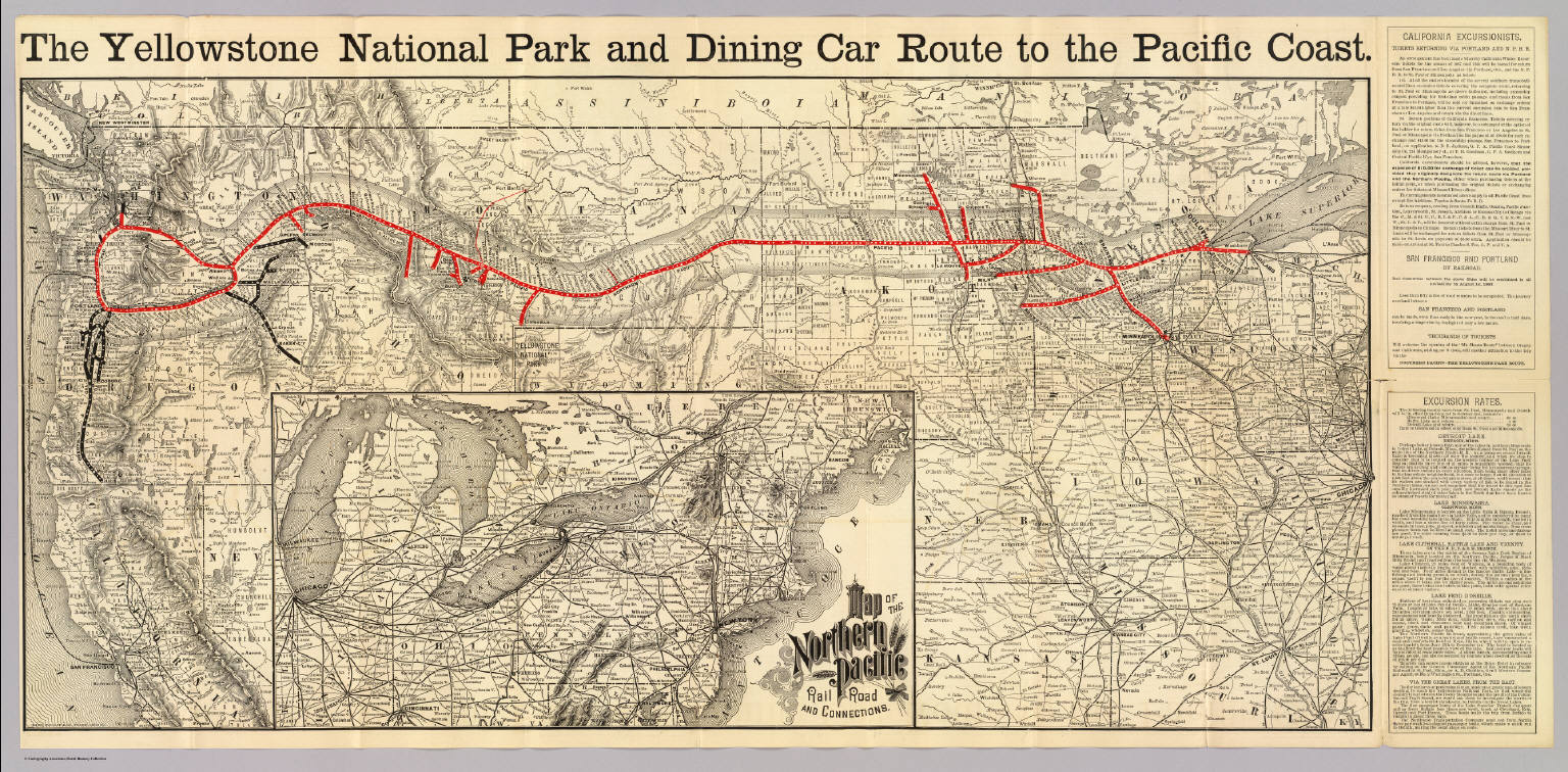 Map N.P.R.R. - David Rumsey Historical Map Collection