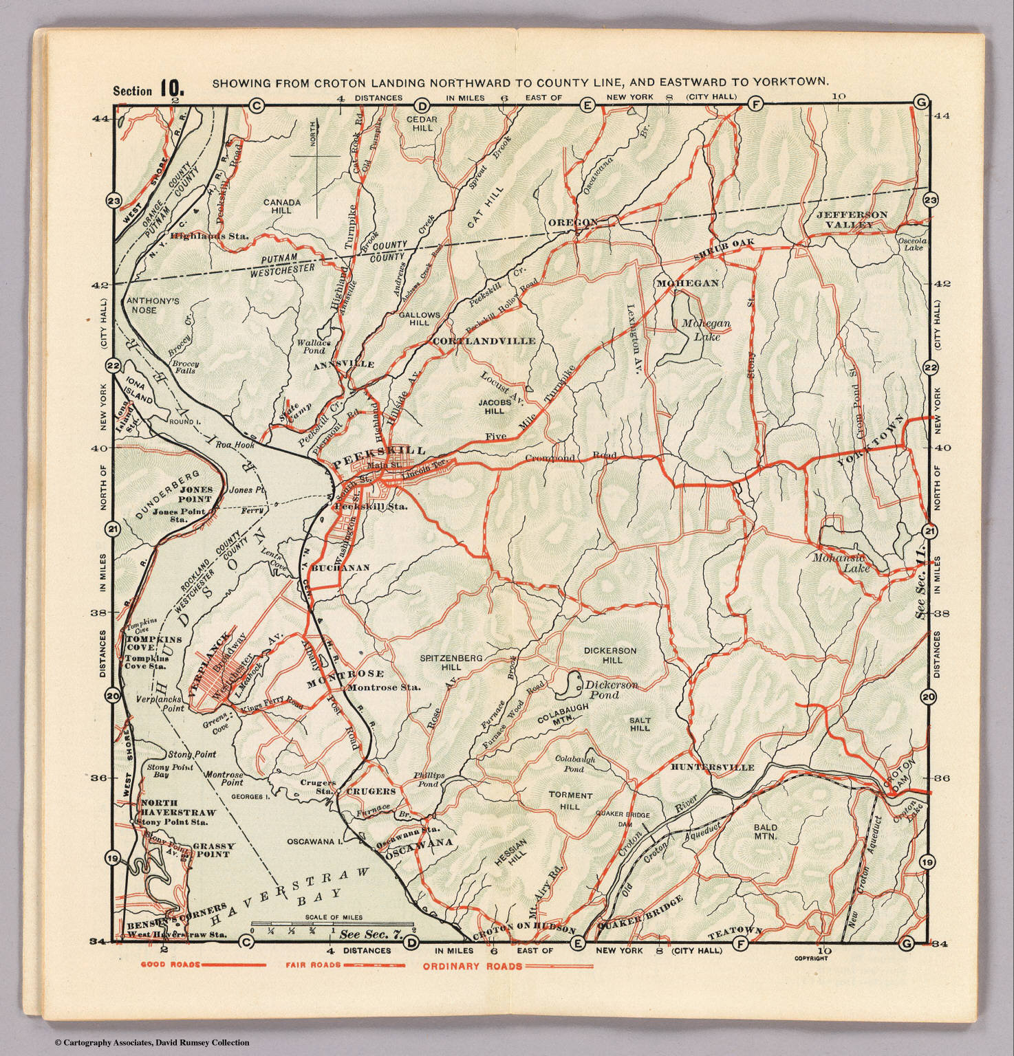 10. Croton Landing-Yorktown. - David Rumsey Historical Map Collection