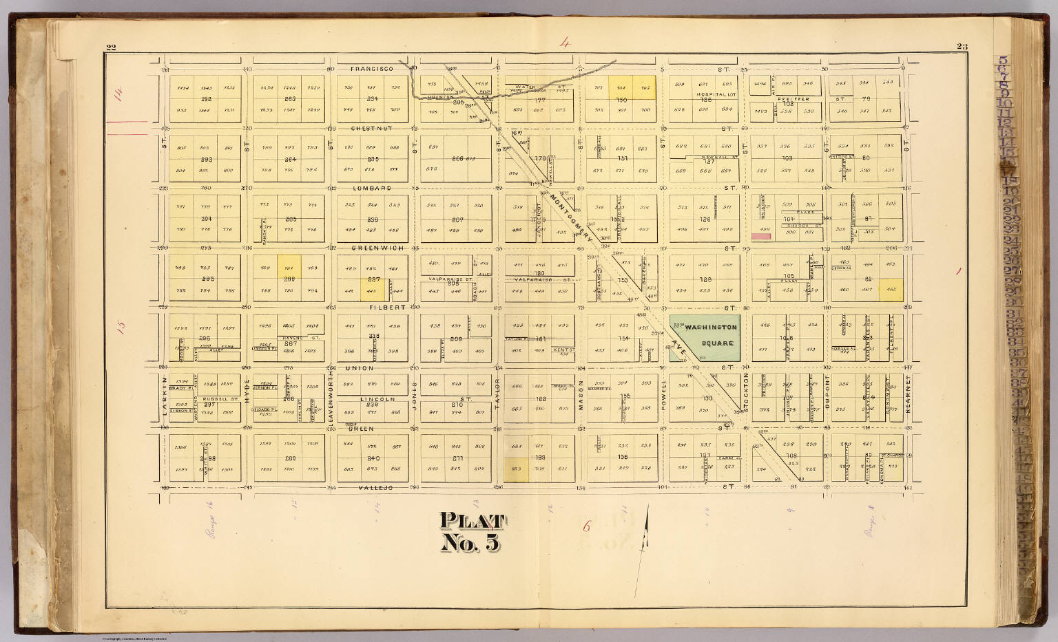 Plat 5 (San Francisco) - David Rumsey Historical Map Collection