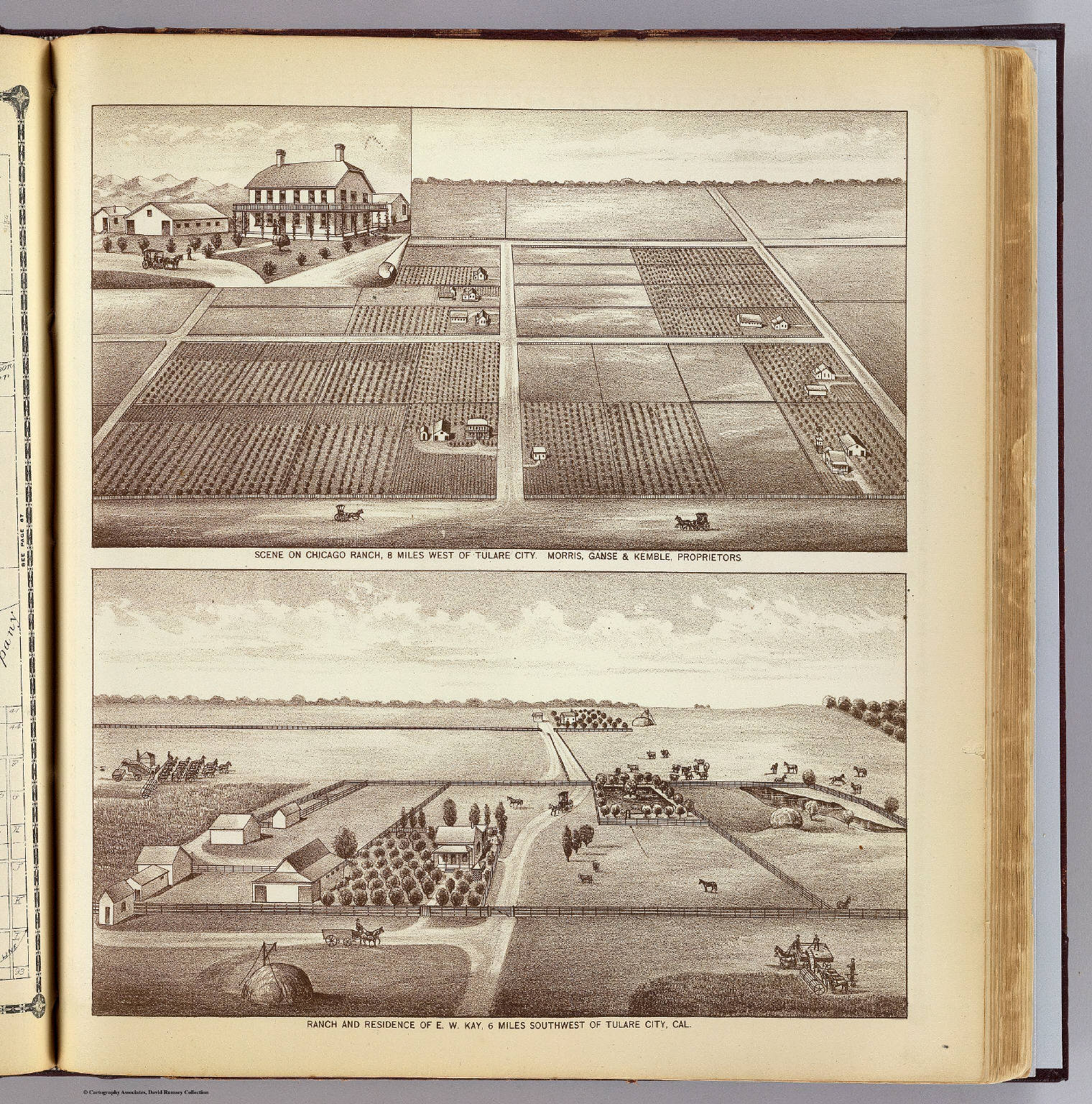 Chicago, Kay ranches. - David Rumsey Historical Map Collection