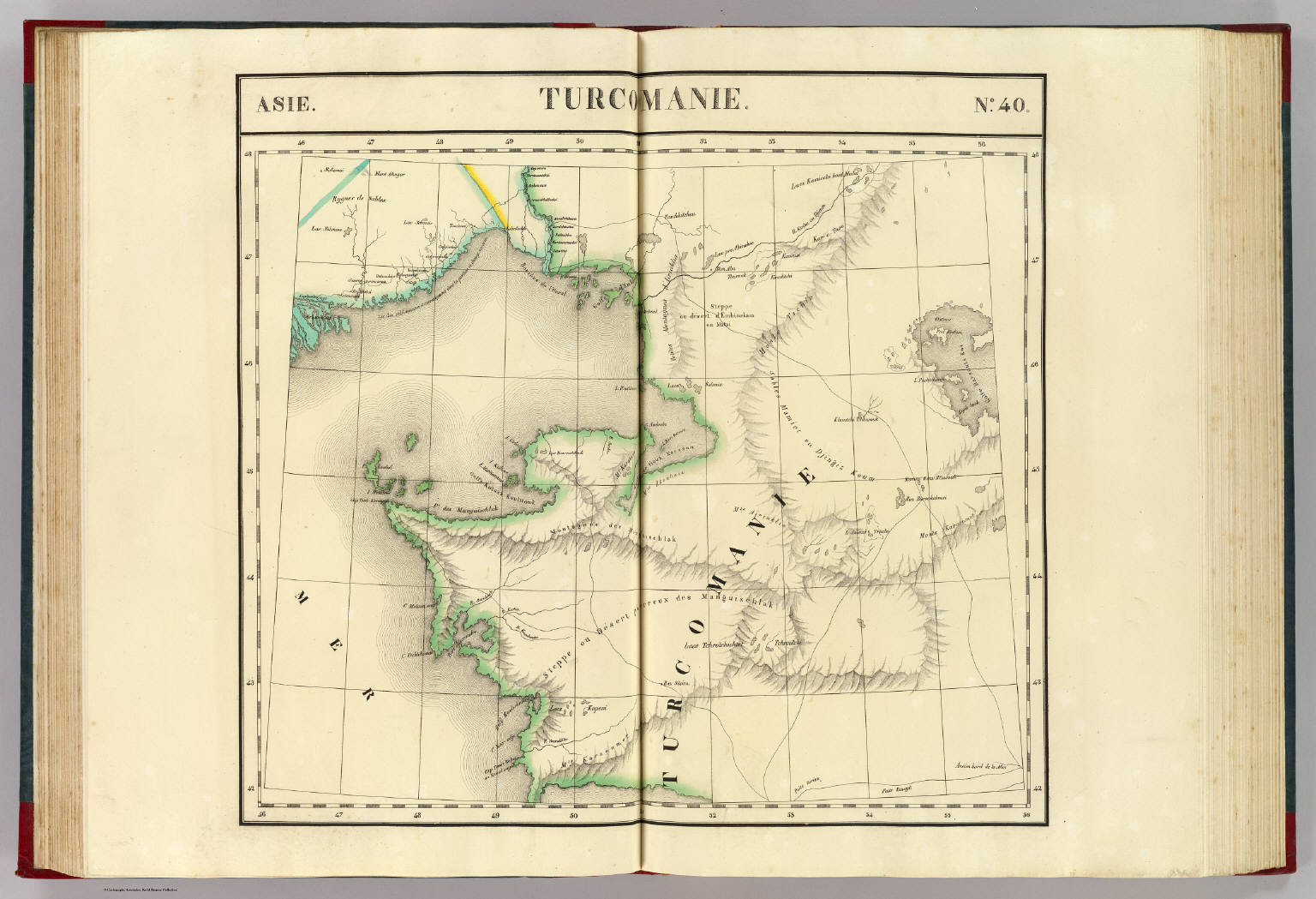 Turcomanie. Asie 40. - David Rumsey Historical Map Collection