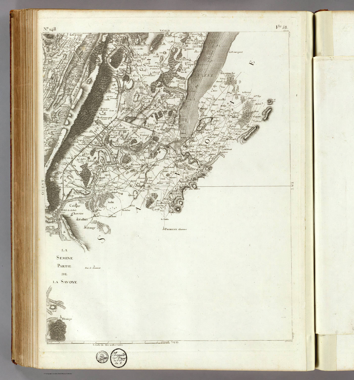 148 Geneve, Gex. - David Rumsey Historical Map Collection