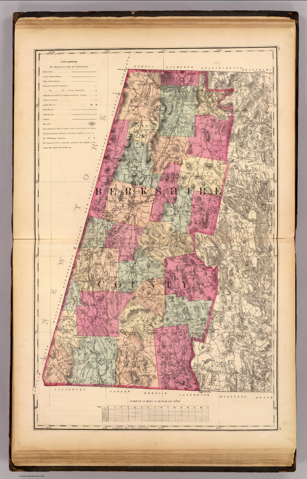 Berkshire County. - David Rumsey Historical Map Collection