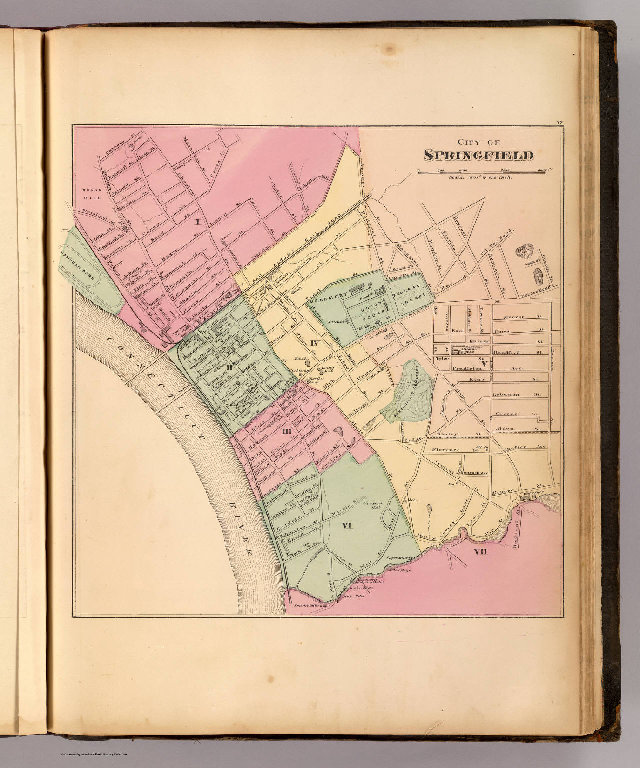 Springfield. - David Rumsey Historical Map Collection