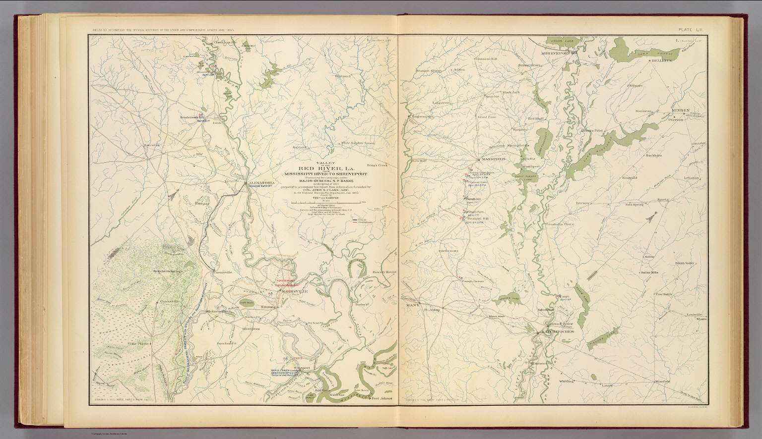 Red River Valley, La. - David Rumsey Historical Map Collection