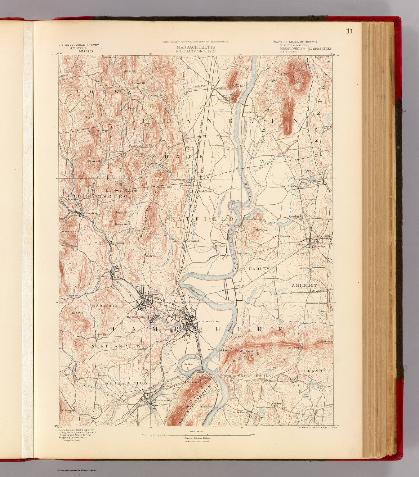 11. Northampton sheet. - David Rumsey Historical Map Collection
