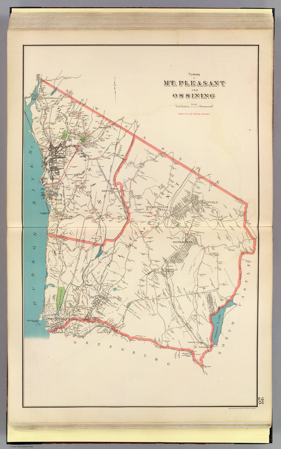 Mt. Pleasant, Ossining towns. - David Rumsey Historical Map Collection
