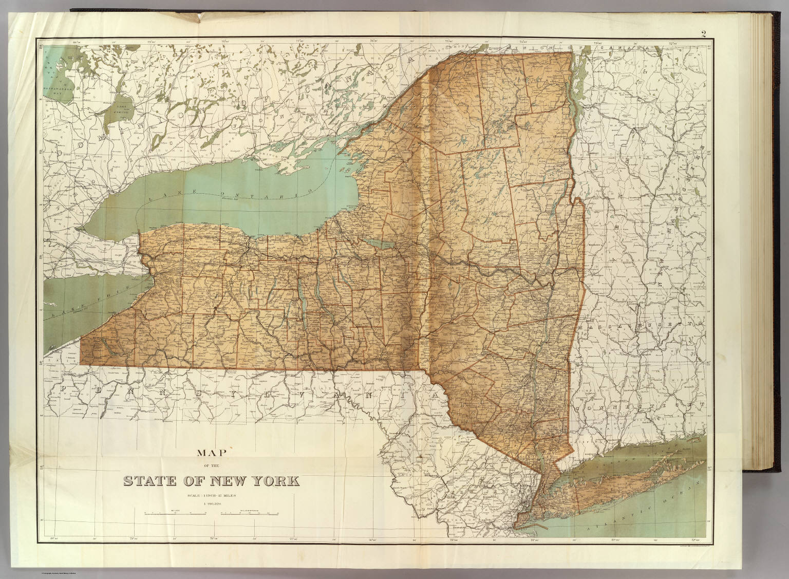 New York. - David Rumsey Historical Map Collection