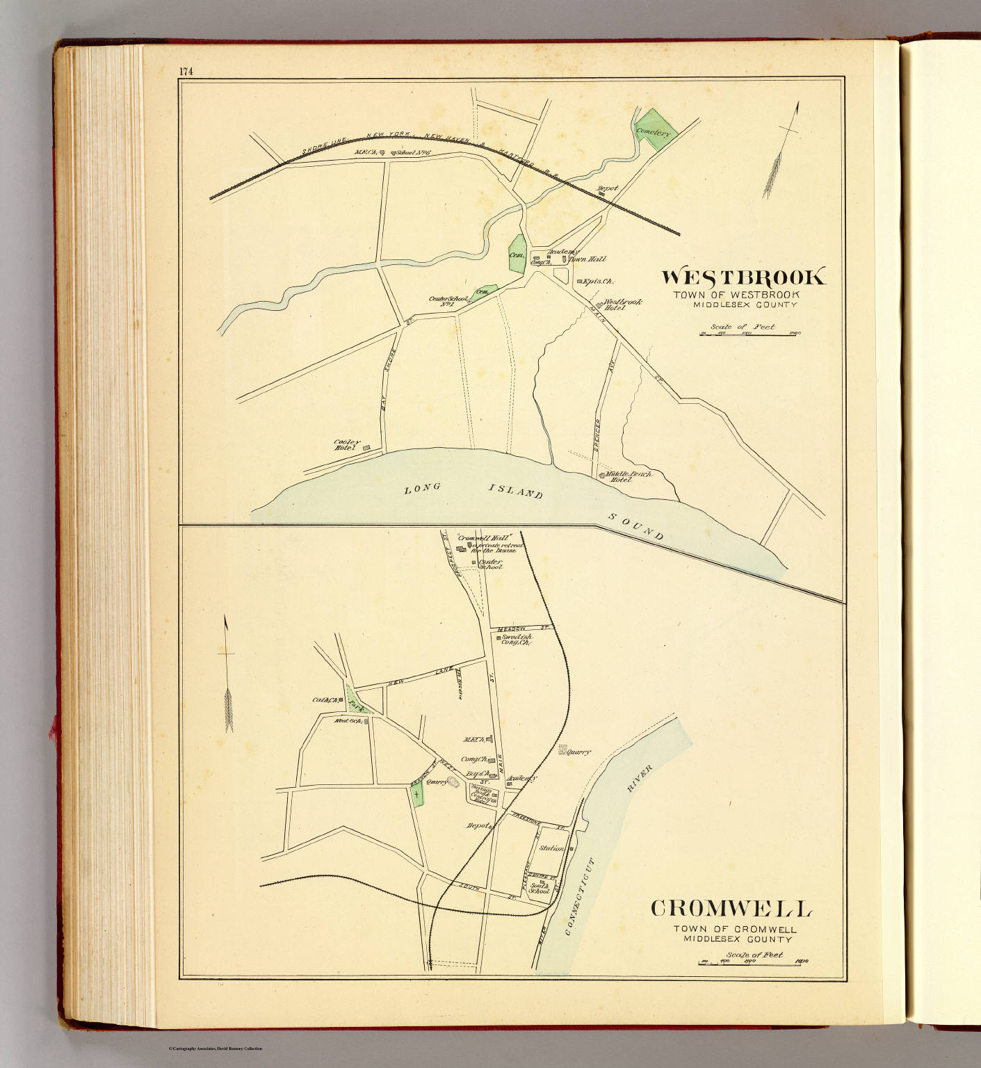 Westbrook, Cromwell. - David Rumsey Historical Map Collection