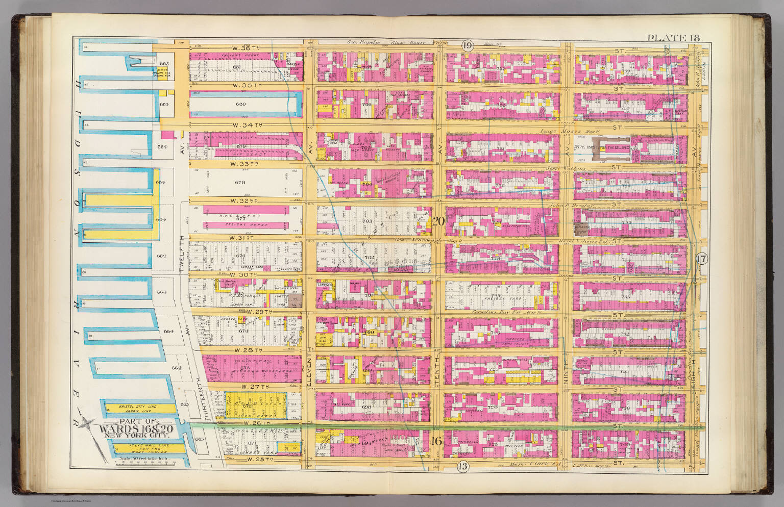 Pl. 18: wards 16, 20. - David Rumsey Historical Map Collection