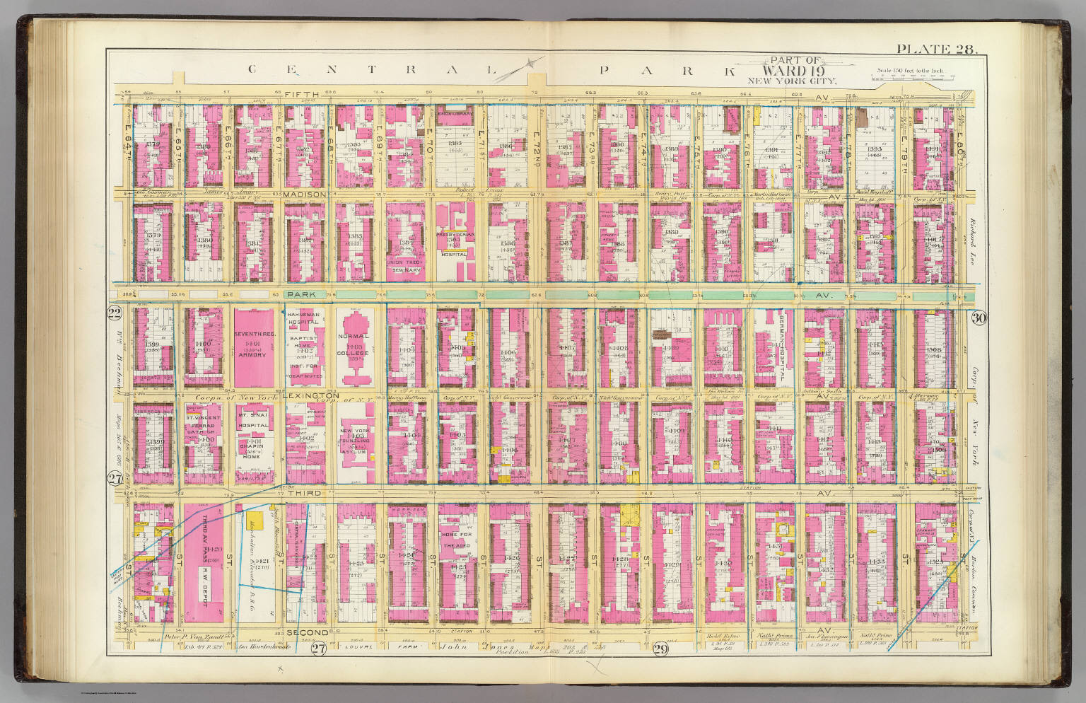 Pl. 28: ward 19. - David Rumsey Historical Map Collection
