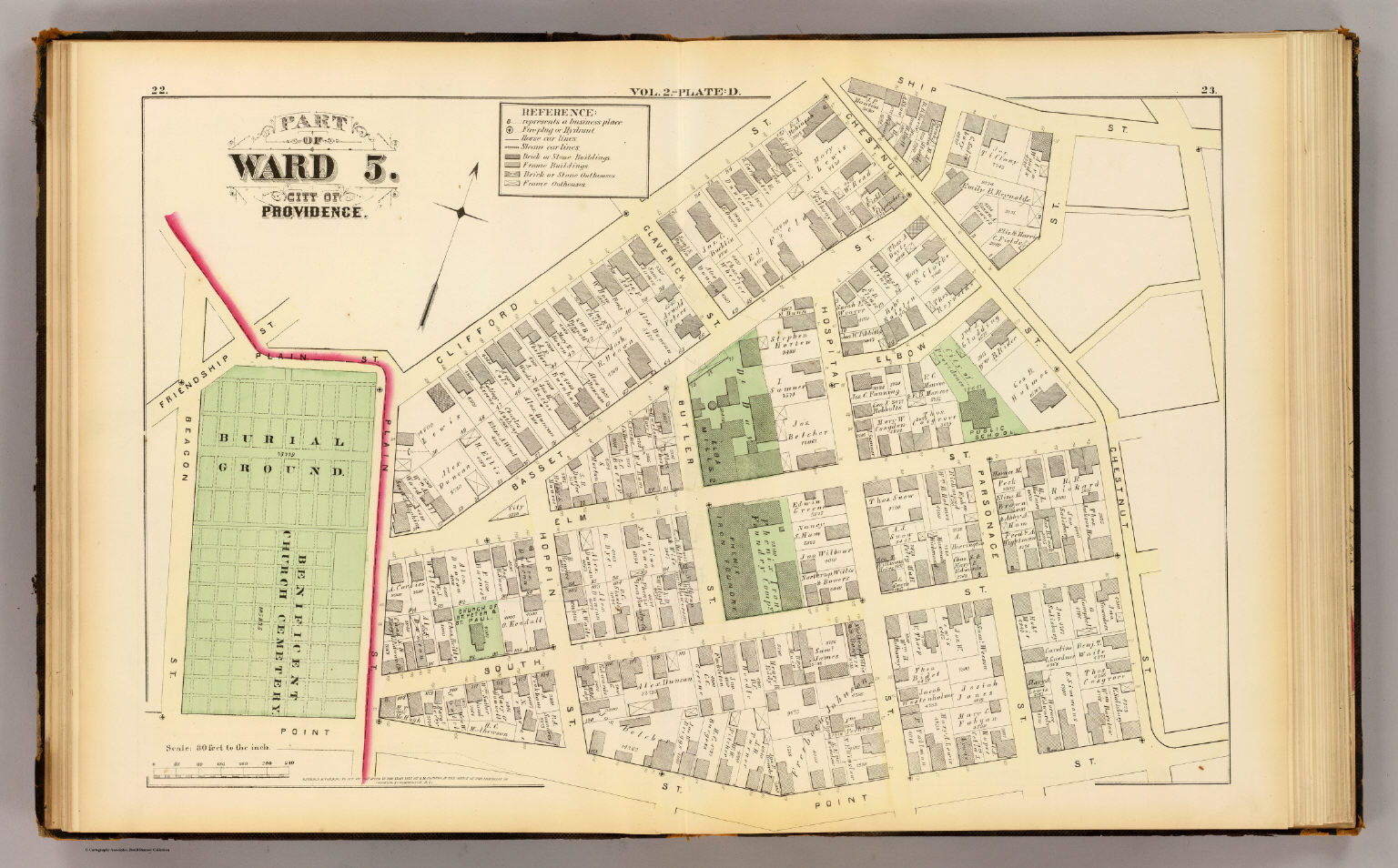 v.2 pl.D Ward 5. - David Rumsey Historical Map Collection