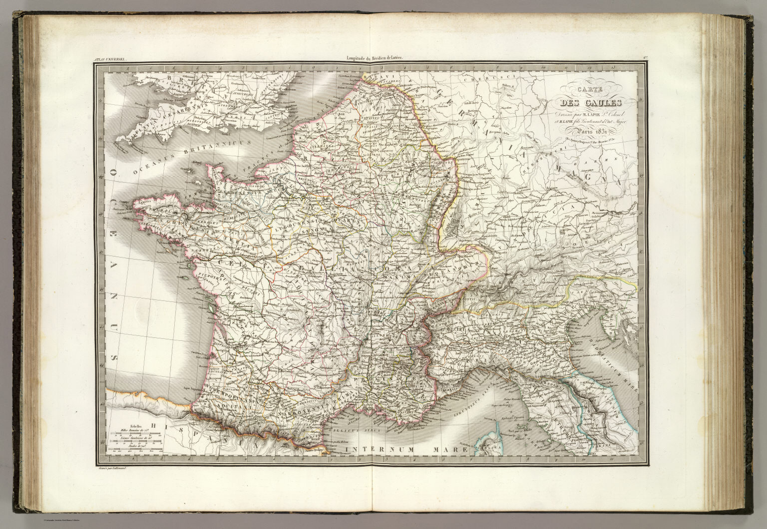 Gaules. - David Rumsey Historical Map Collection