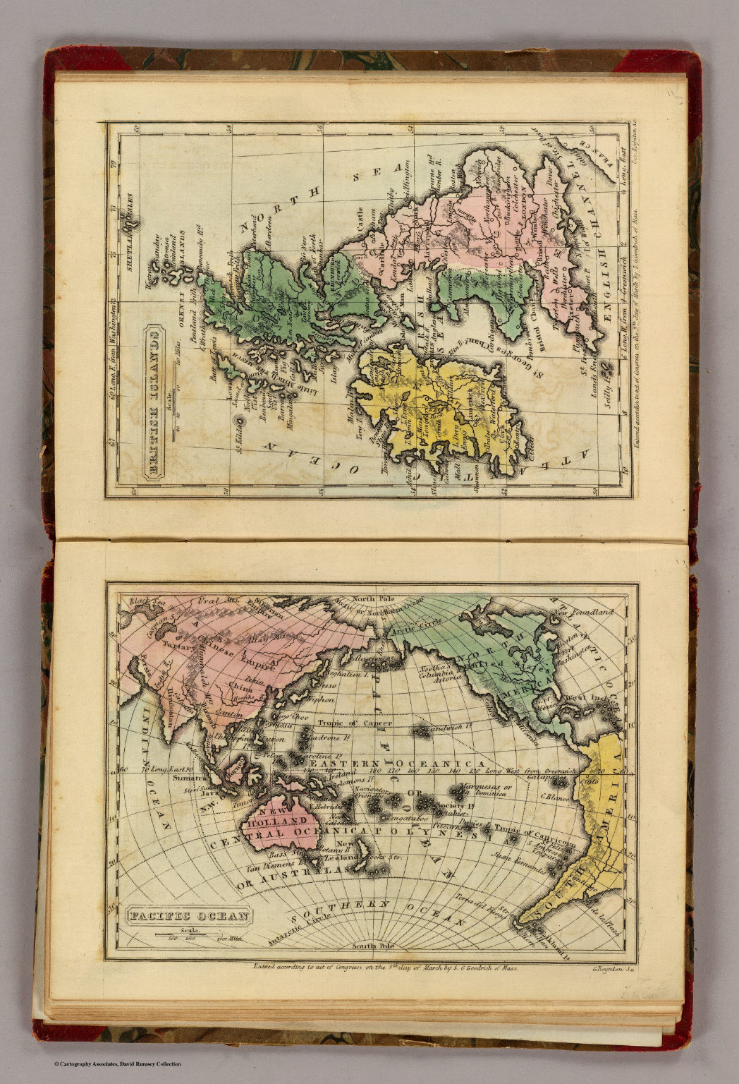 Pacific Ocean, British Islands. - David Rumsey Historical Map Collection