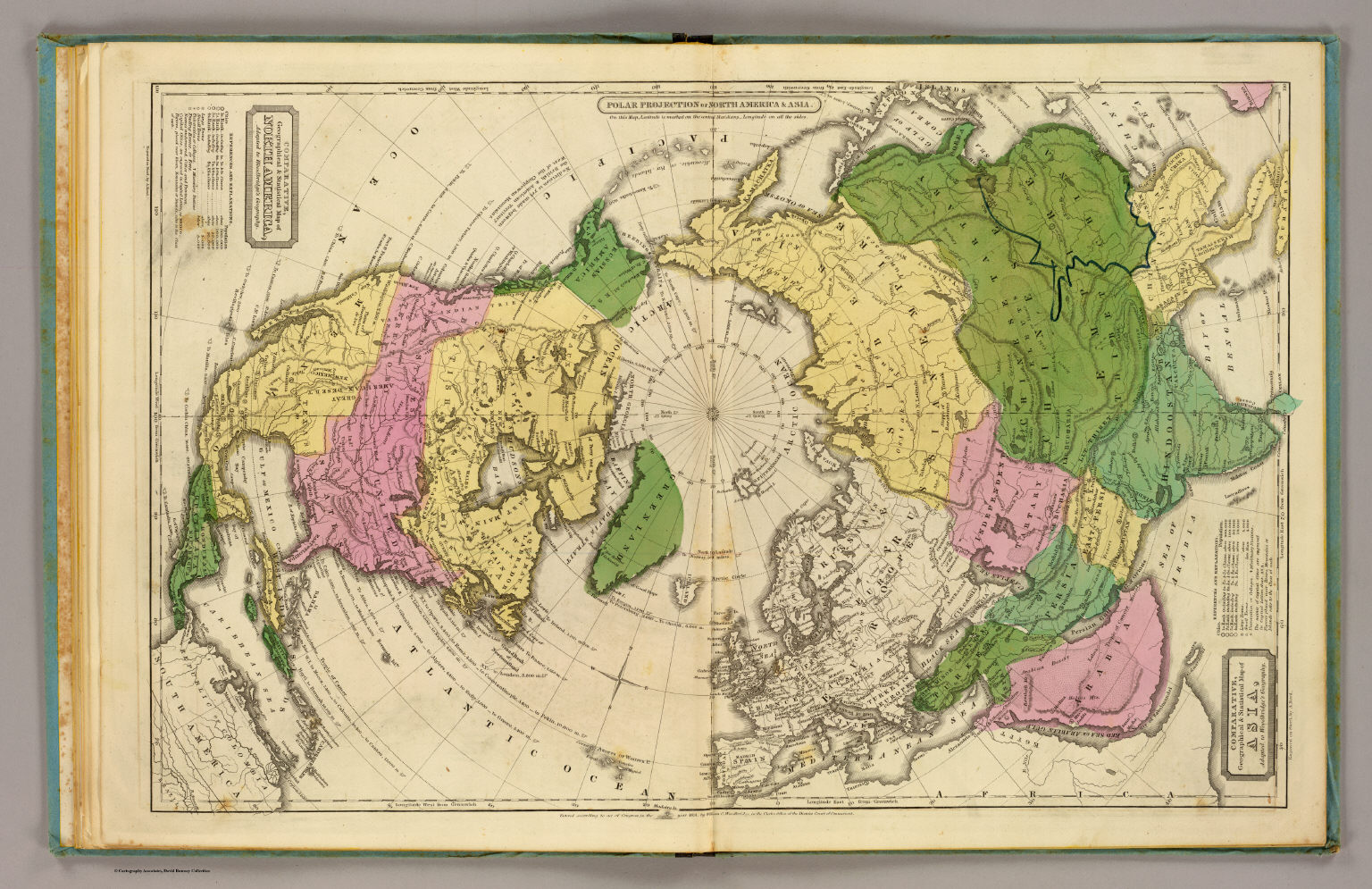 North America, Asia. - David Rumsey Historical Map Collection