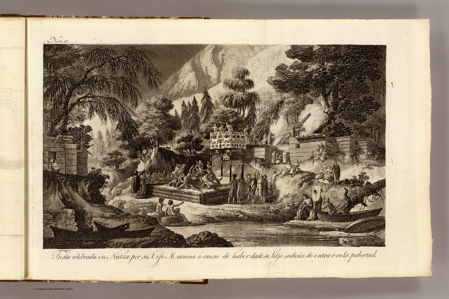 Fiesta en Nutka. - David Rumsey Historical Map Collection